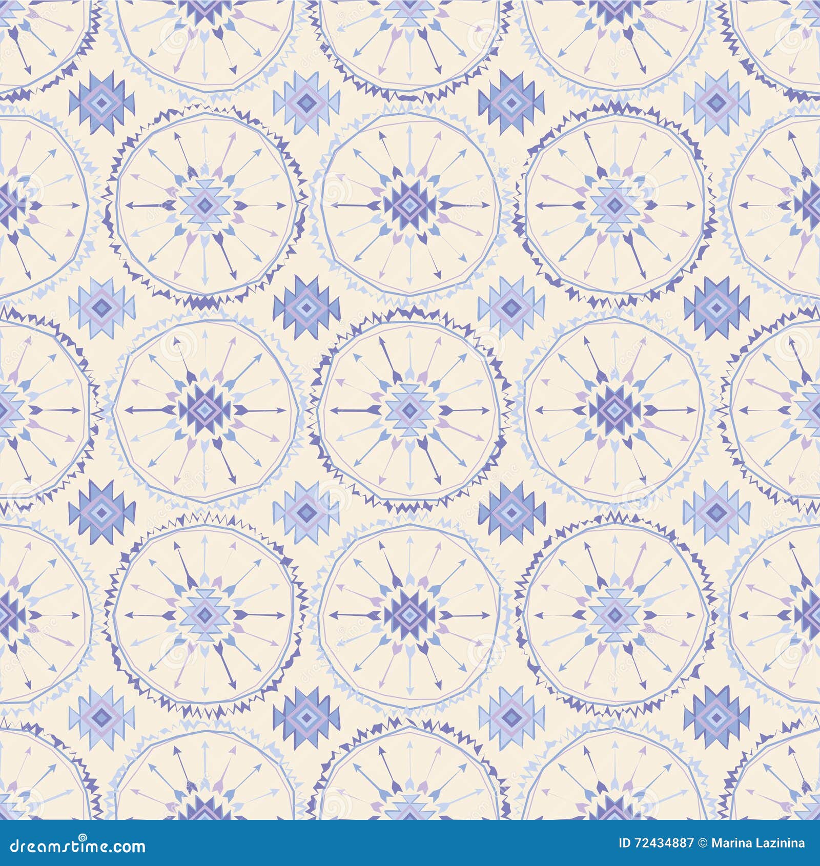 Seamless Decorative Background. Print. Cloth Design, Wallpaper Stock ...