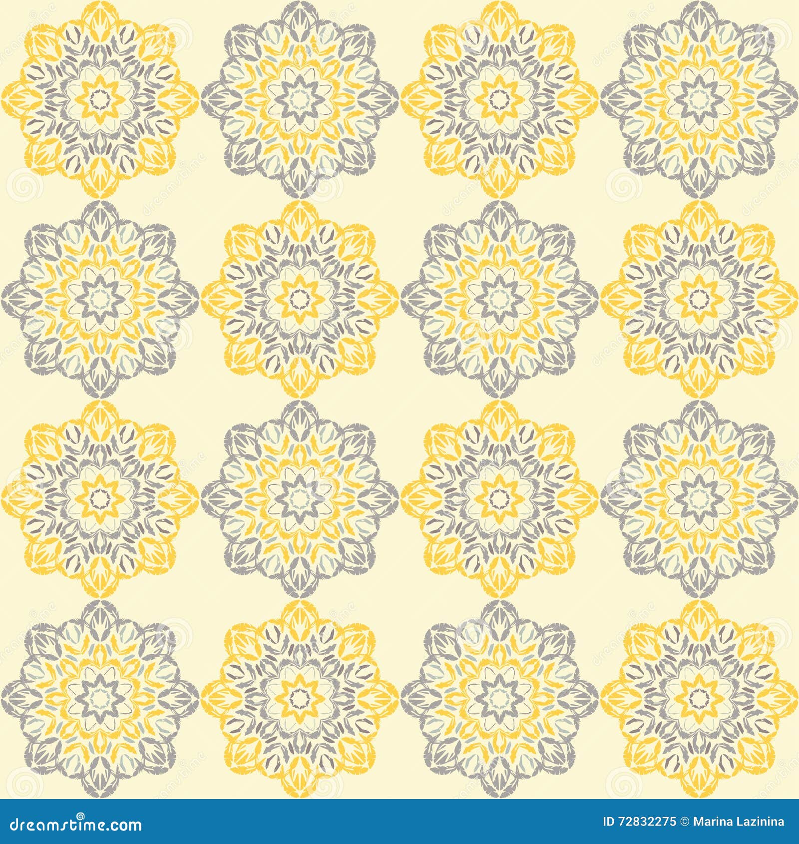 Seamless Decorative Background. Print. Cloth Design, Wallpaper Stock ...