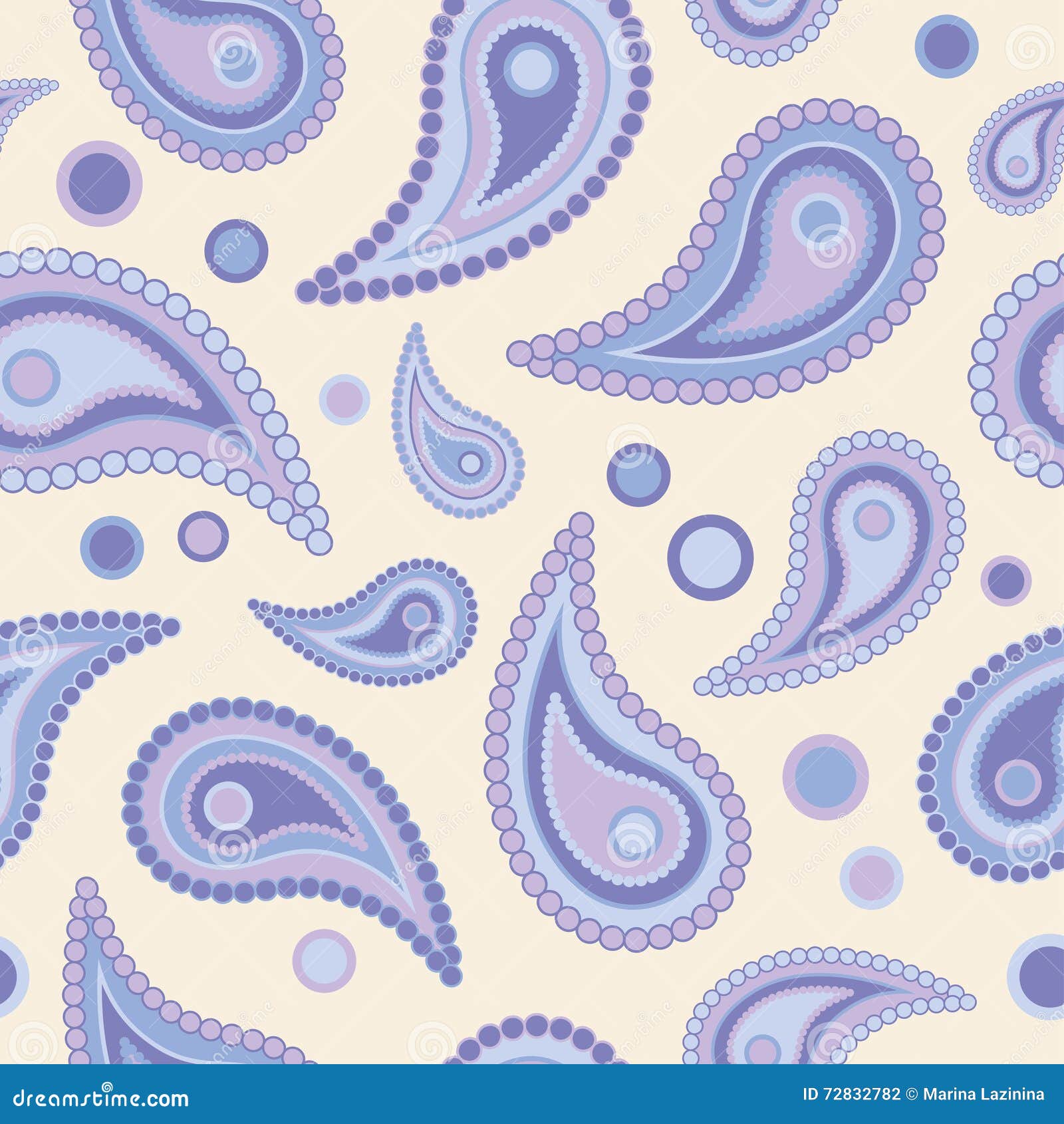 Seamless Decorative Background. Print. Cloth Design, Wallpaper Stock ...