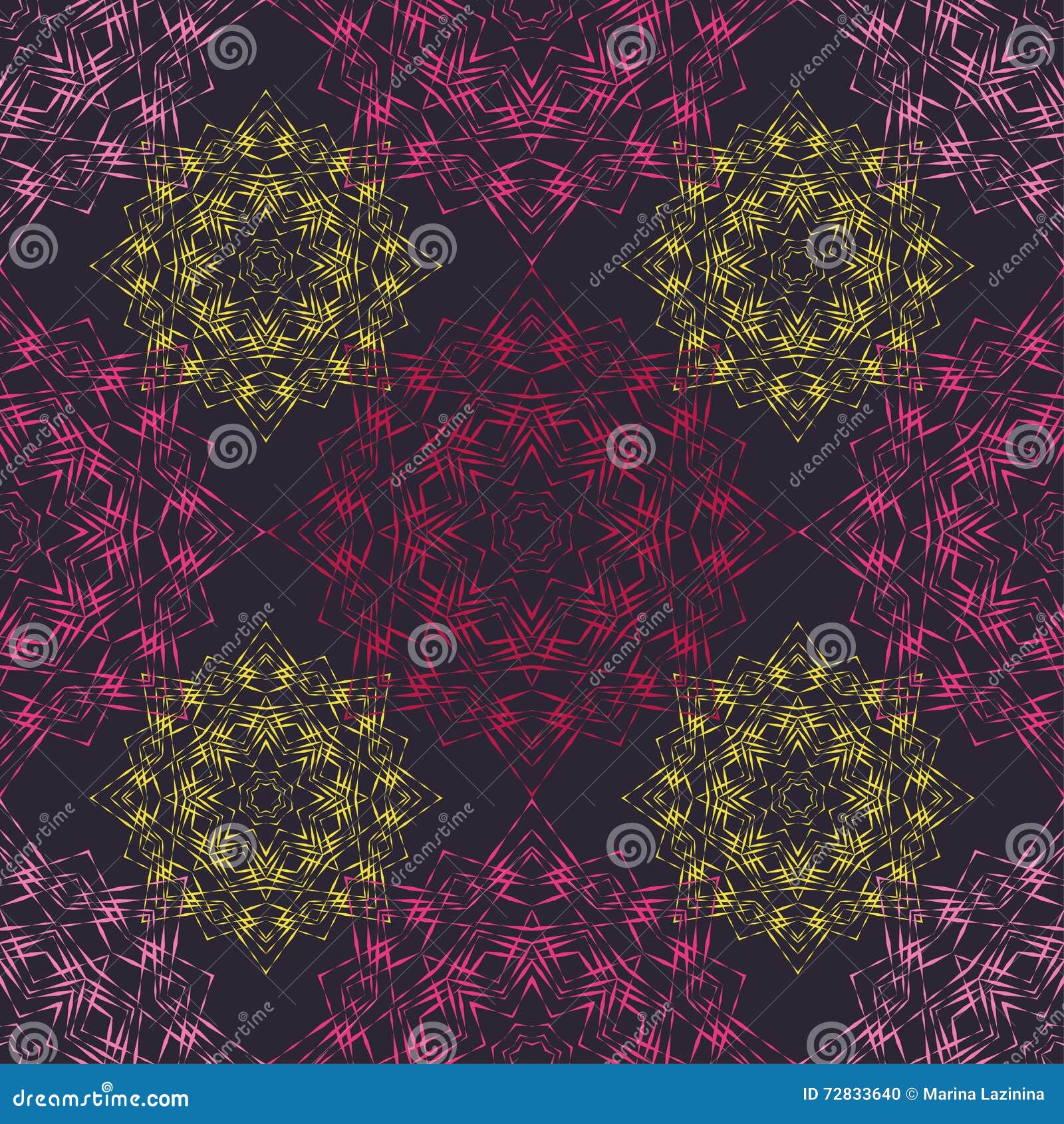 Seamless Decorative Background. Print. Cloth Design, Wallpaper Stock ...