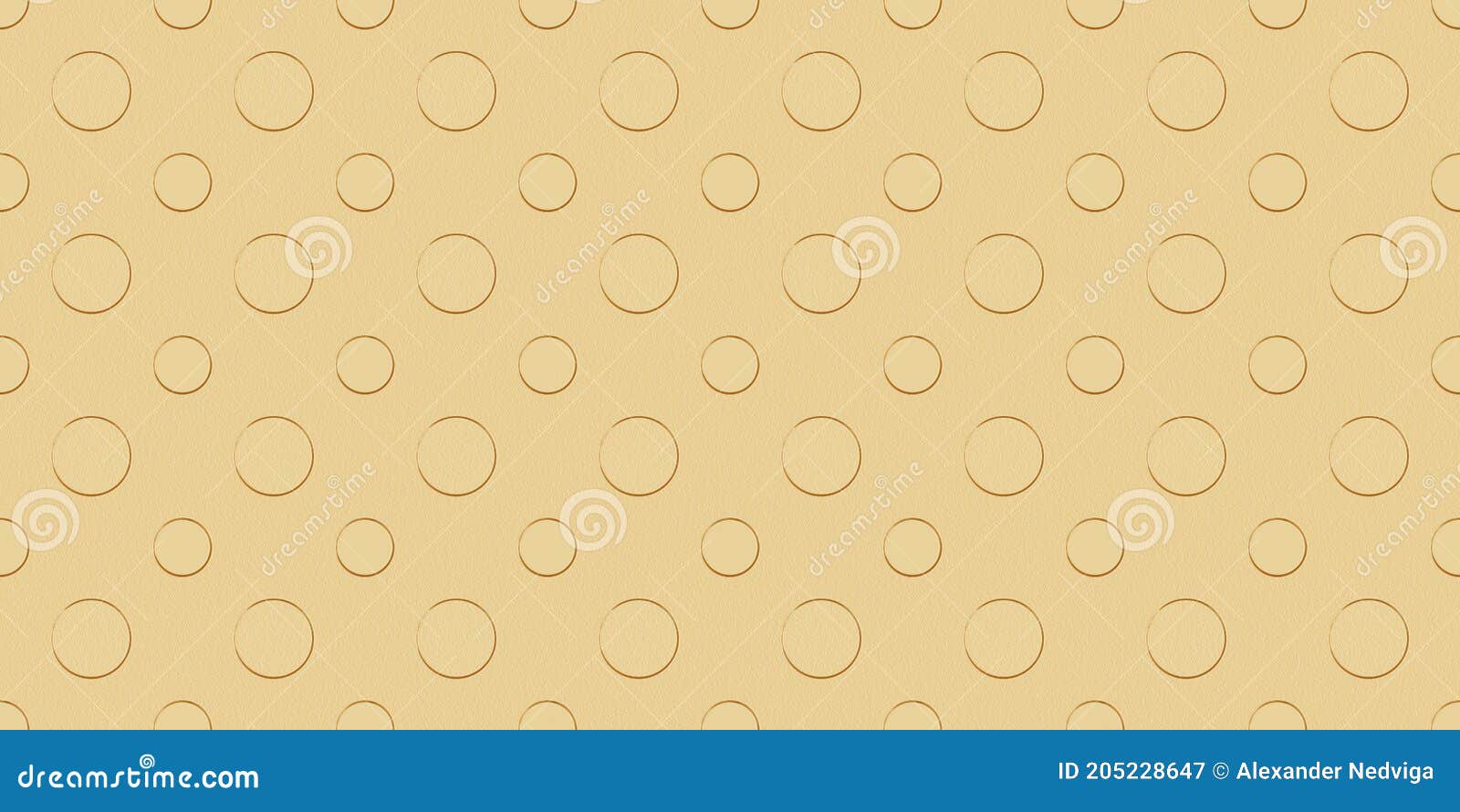 Seamless Decorative Bubbles Brass Texture Metal Plate Stock ...