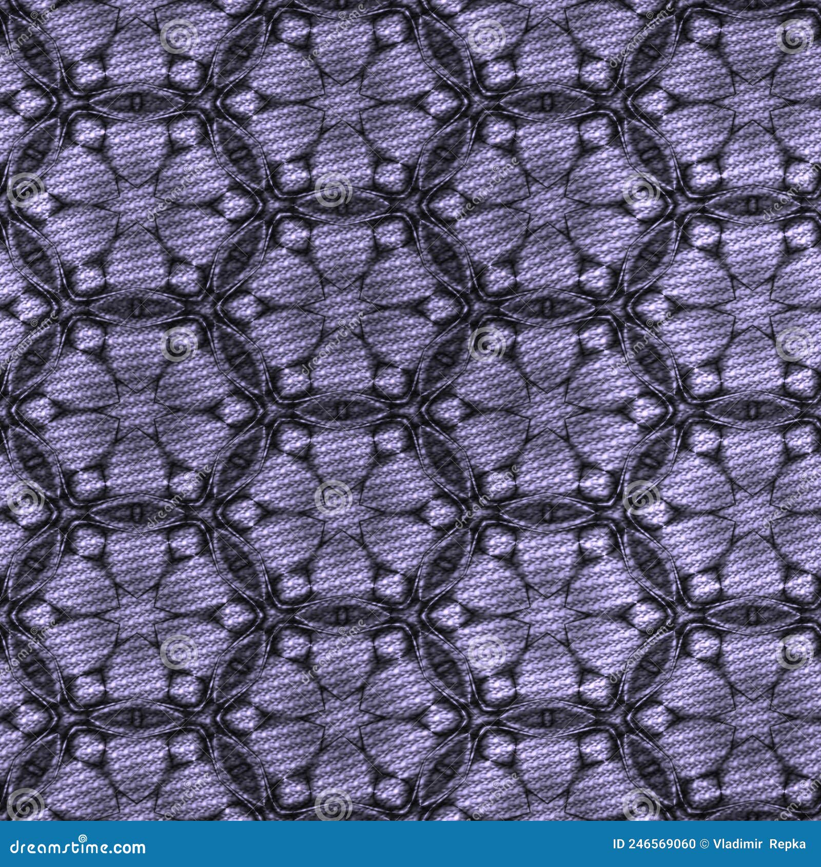 Seamless Decorative Cloth Pattern Tile Stock Illustration ...