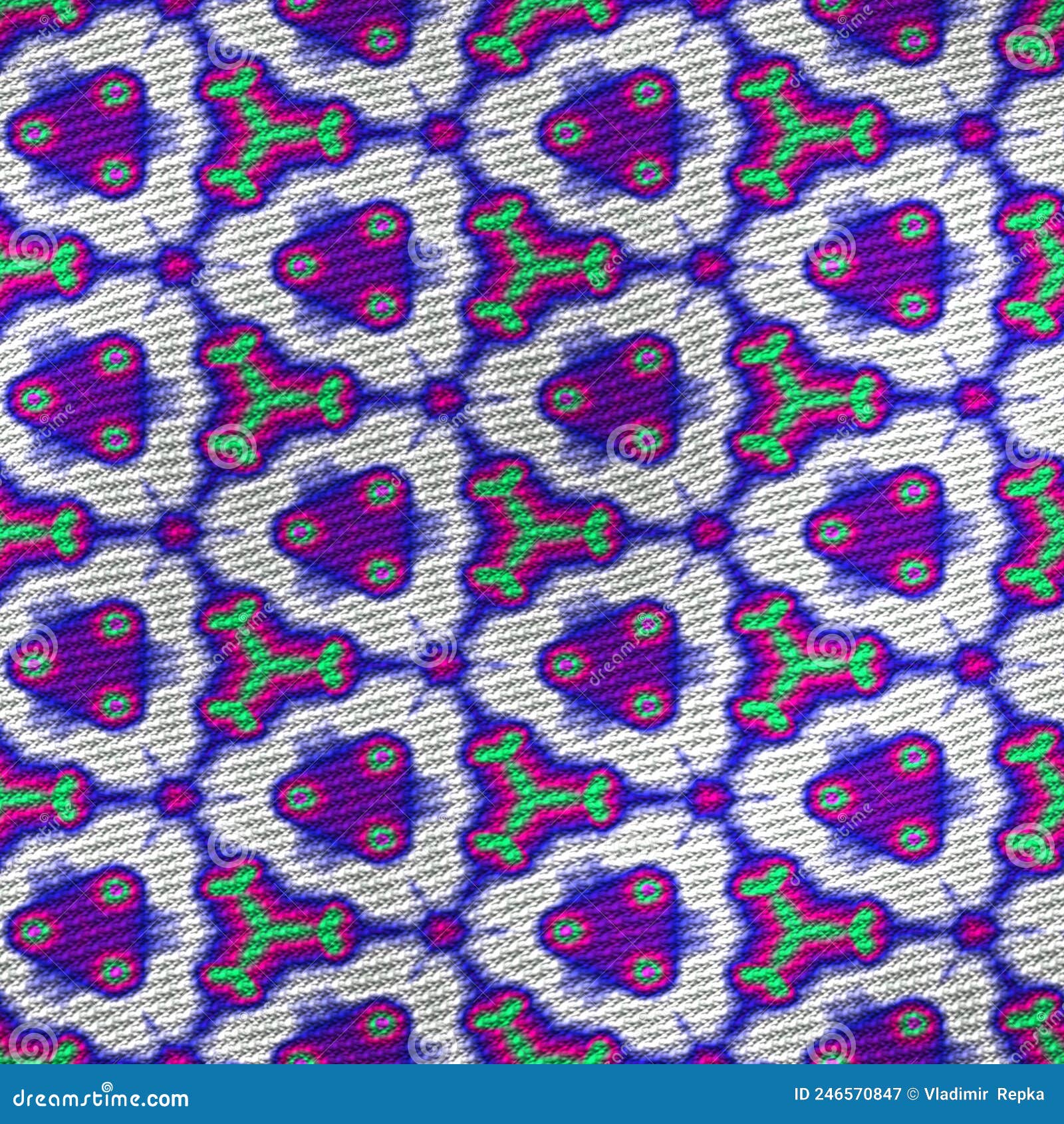 Seamless Decorative Cloth Pattern Tile Stock Illustration ...