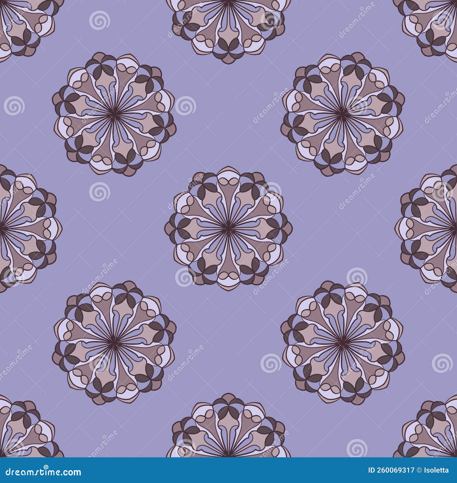Seamless Decorative Modern Texture. Vector Illustration. Colorful ...