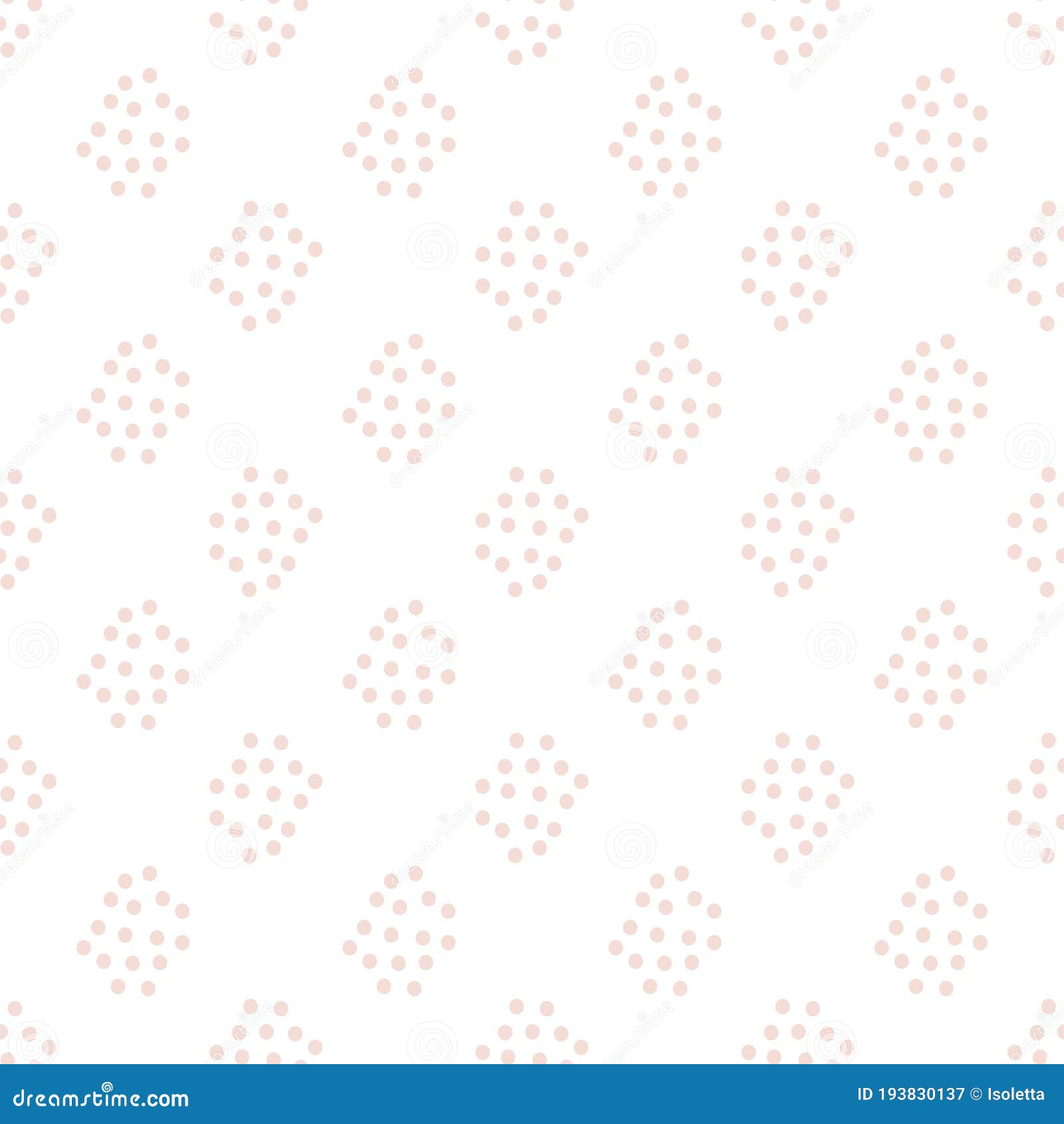 Seamless Decorative Pattern. Colorful Abstract Dotted Background. Soft ...