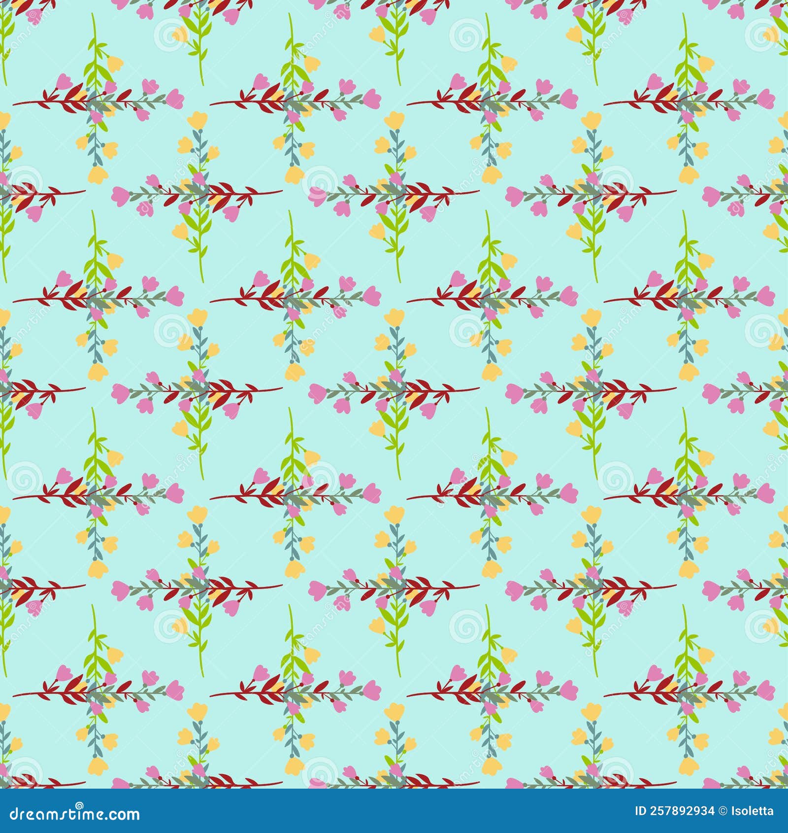Seamless Decorative Pattern. Repeated Modern Background for Wallpaper ...