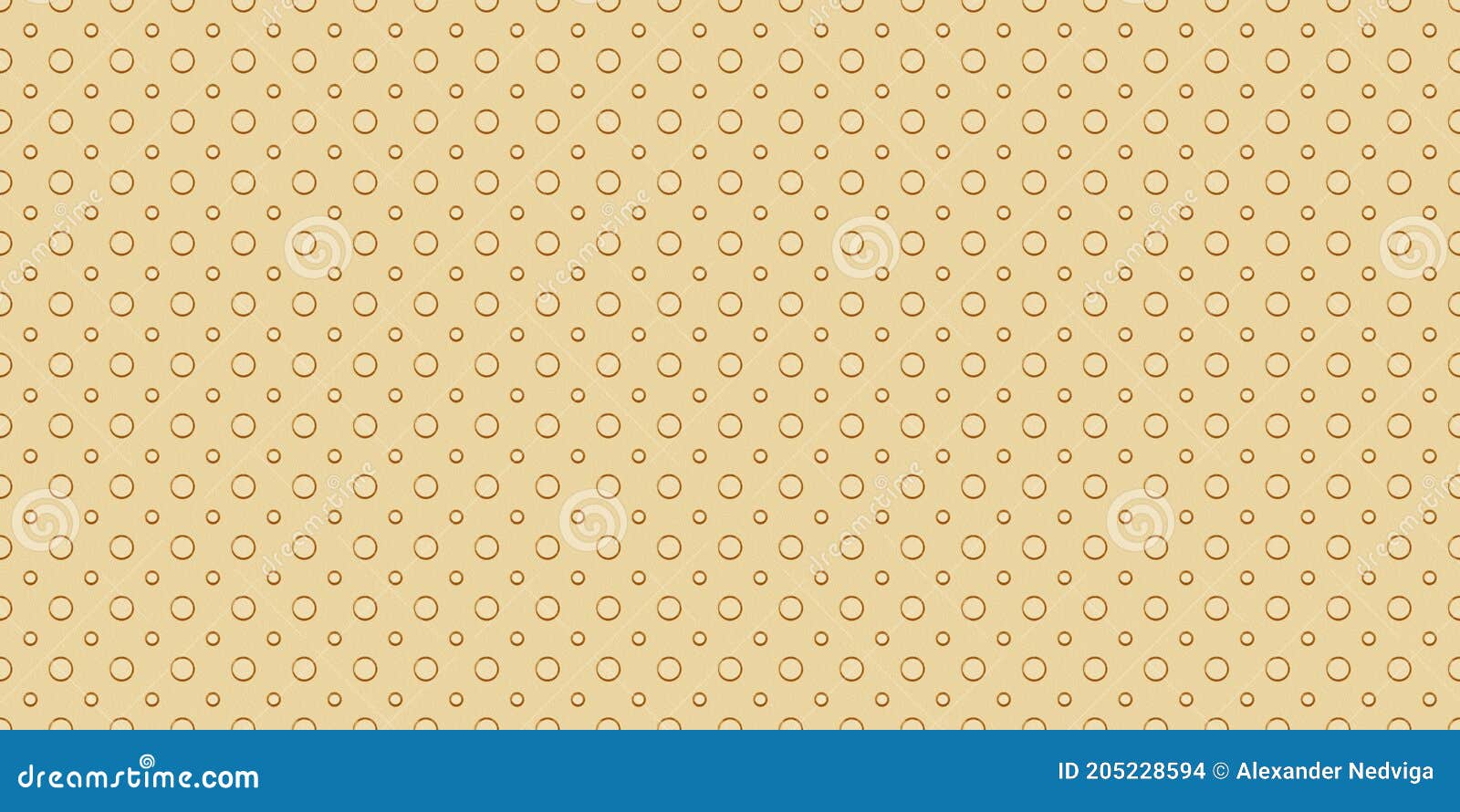 Seamless Decorative Shine Brass Dots Background Stock Illustration ...