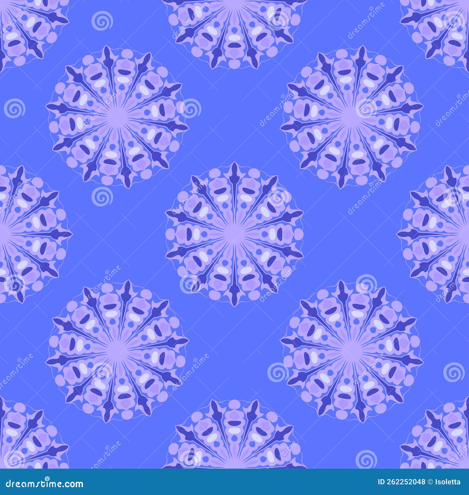 Seamless Decorative Texture. Vector Background for Textile, Wrapping ...