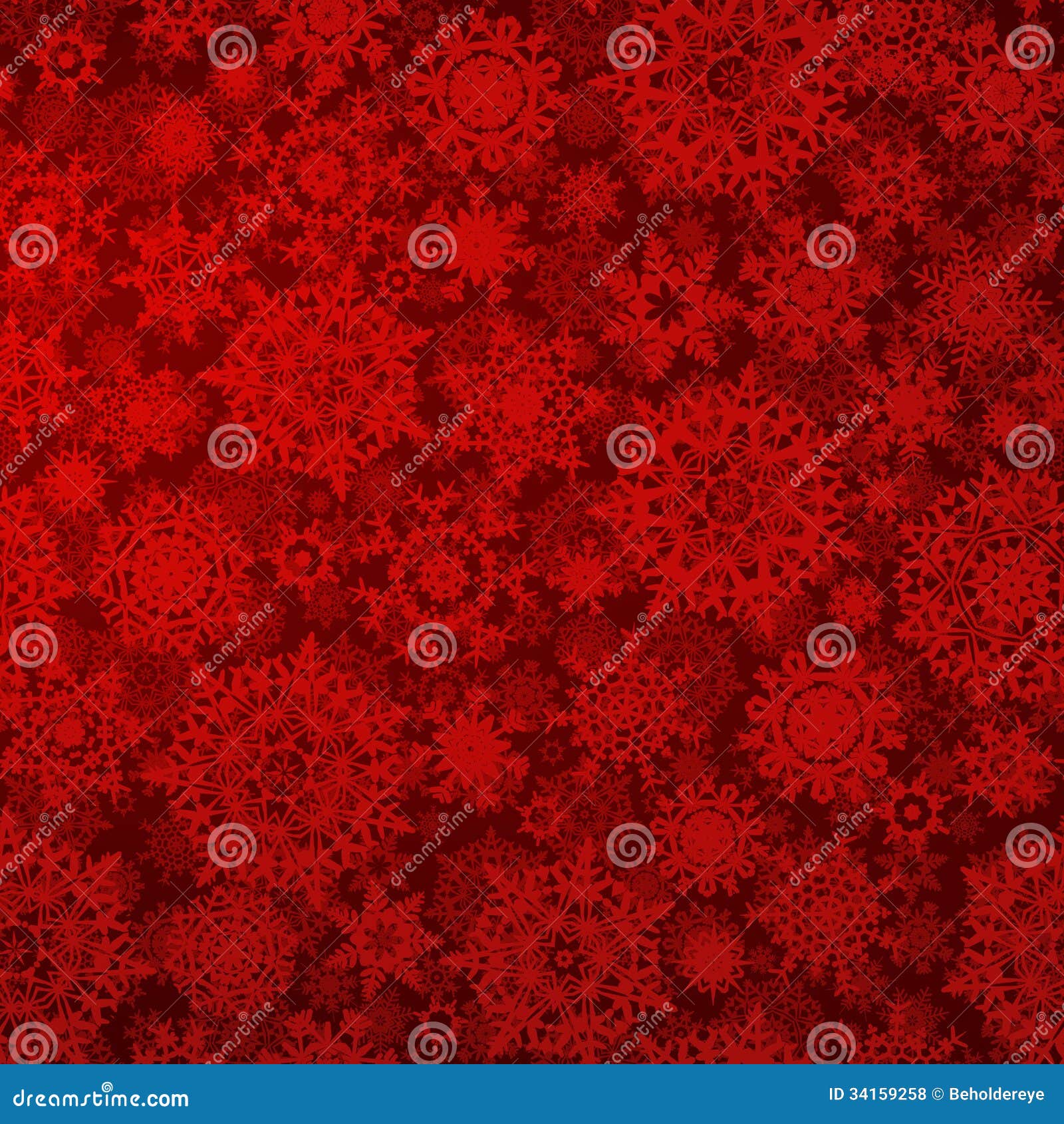 Seamless Deep Red Christmas. EPS 10 Stock Vector - Illustration of ...