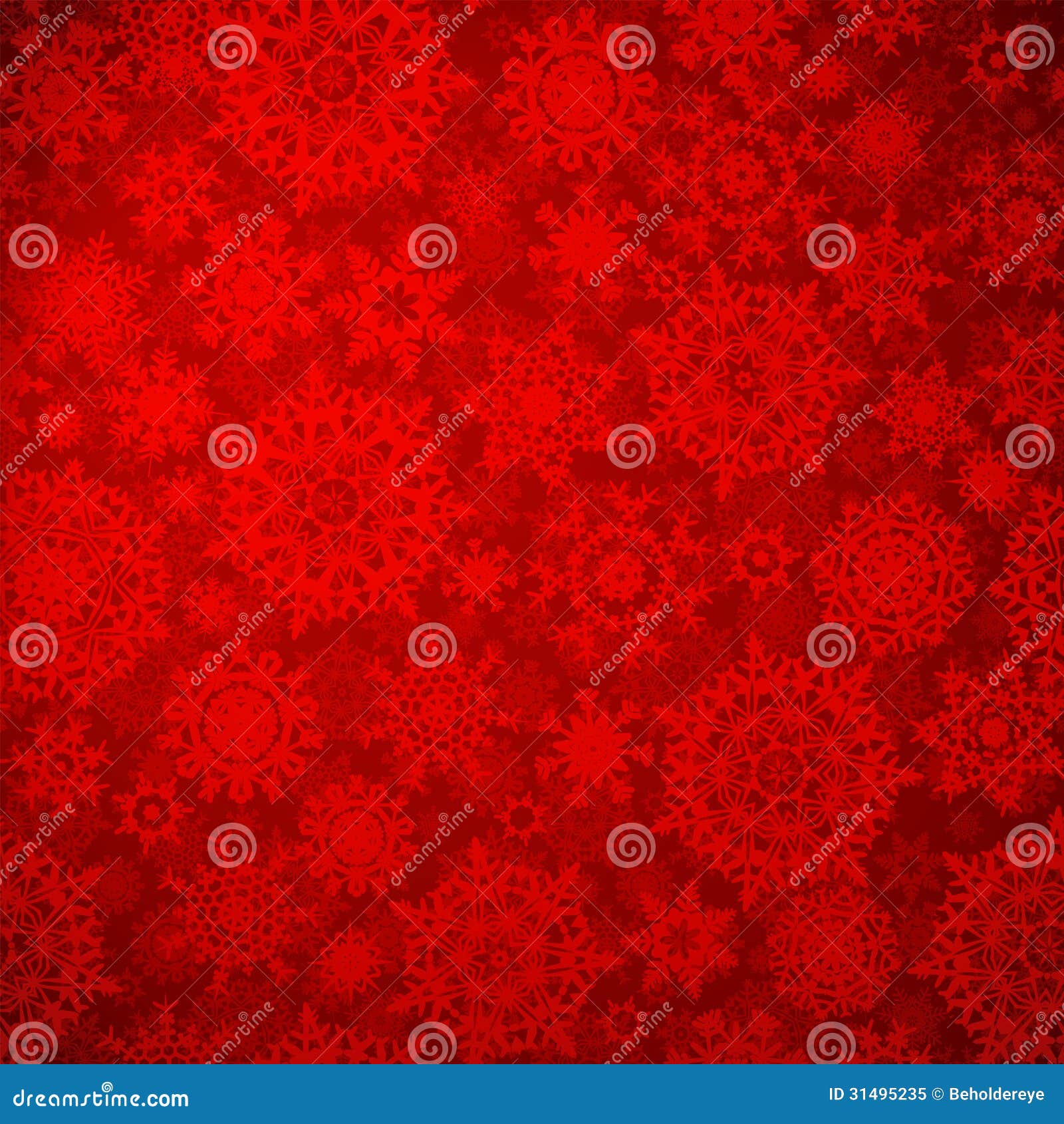 Seamless Deep Red Christmas Pattern. EPS 8 Stock Vector - Illustration ...