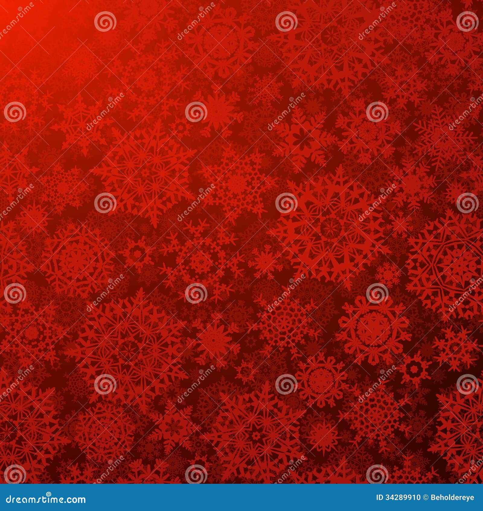 Seamless Deep Red Christmas Pattern. EPS 10 Stock Vector - Illustration ...