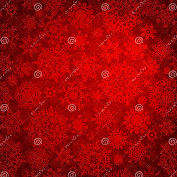 Seamless Deep Red Christmas Texture Pattern. EPS 8 Stock Vector ...