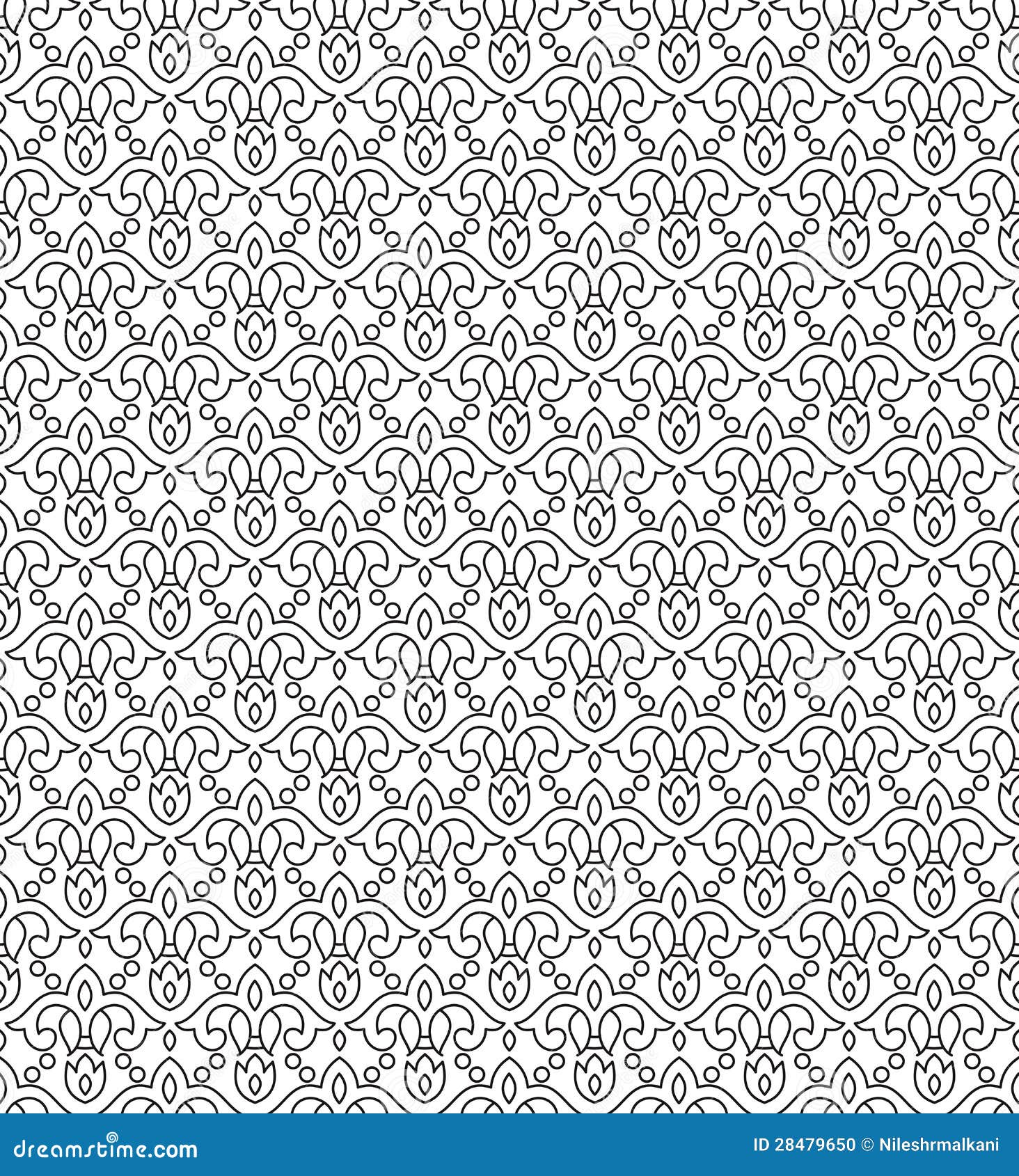 Seamless-Designer Wallpaper Stock Vector - Illustration of luxury ...