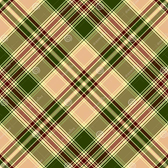 Seamless Diagonal Cross Pattern Stock Vector - Illustration of scottish ...