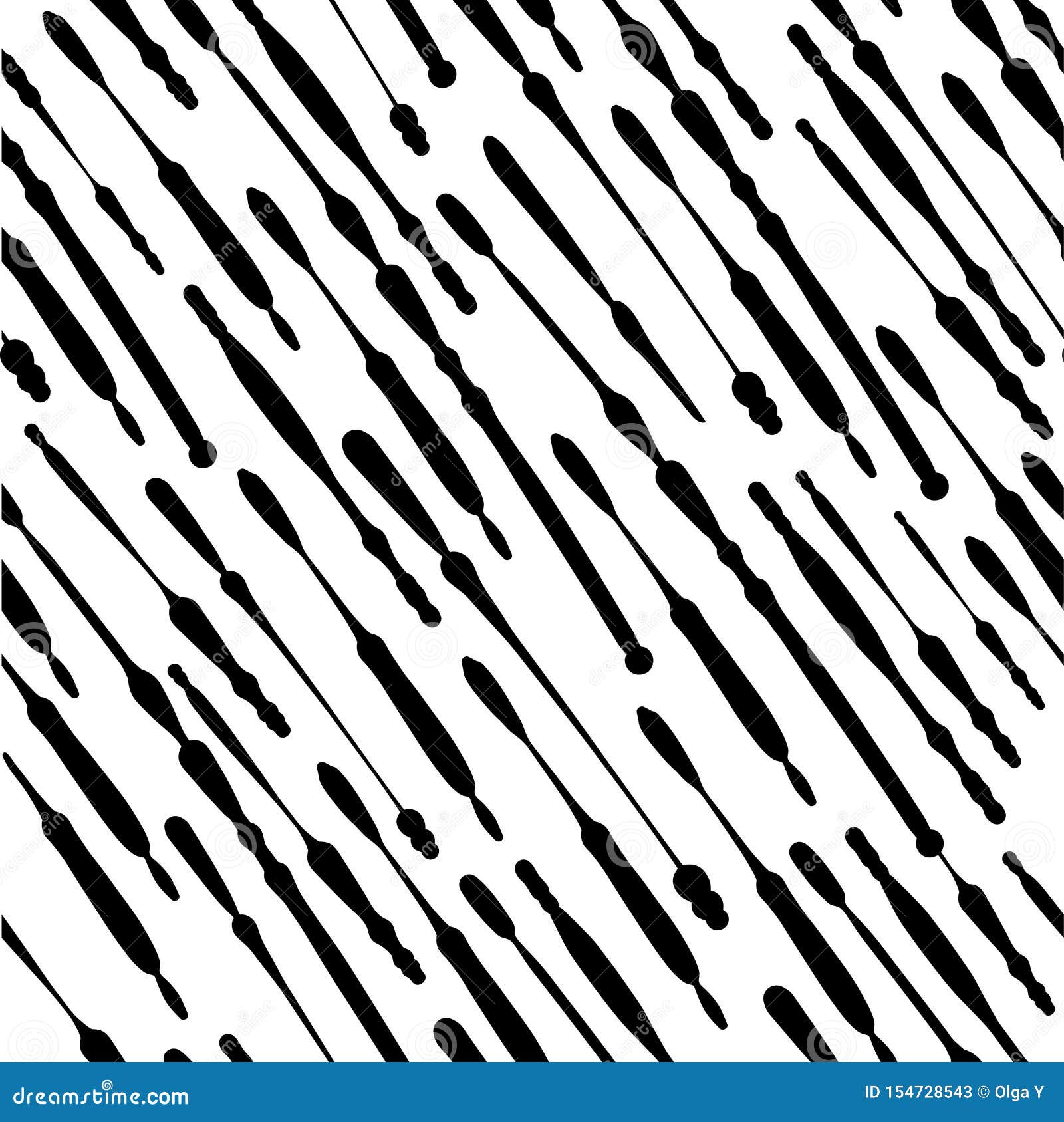 Seamless Diagonal Line Pattern. Black and White Background Stock ...