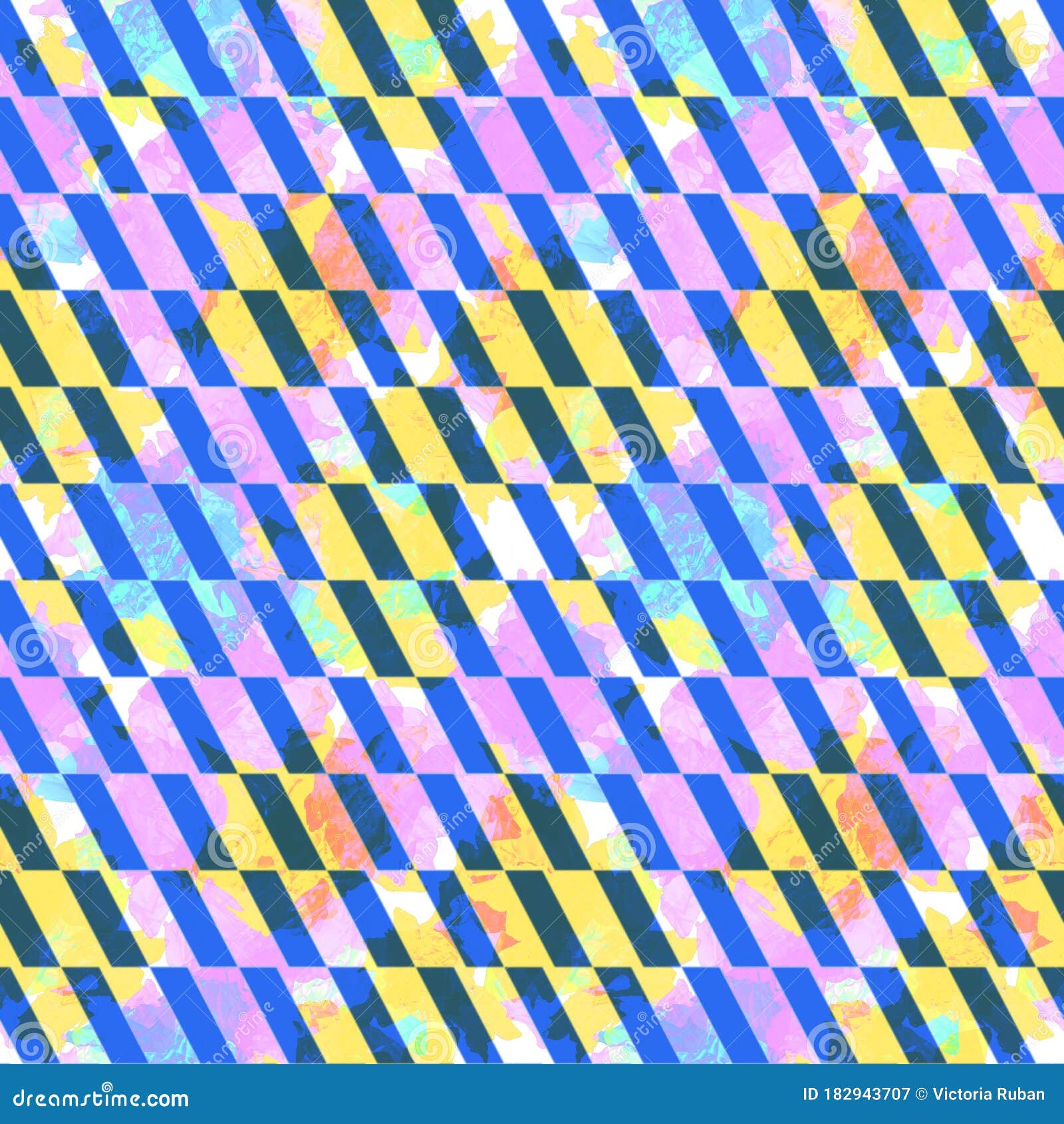 Seamless Diagonal Lines Pattern. Slanting Lines Stock Illustration ...