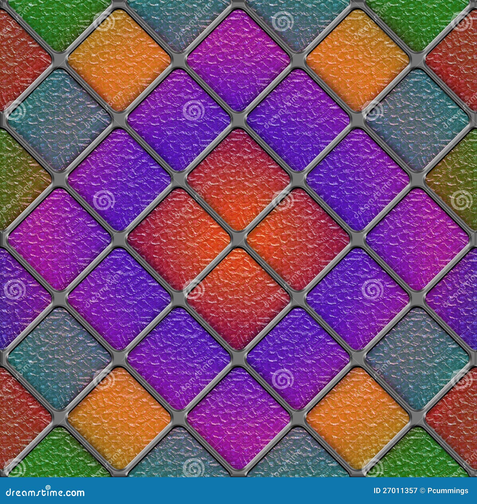 Seamless Diagonal Stained Glass Panel Royalty-Free Stock Photography ...