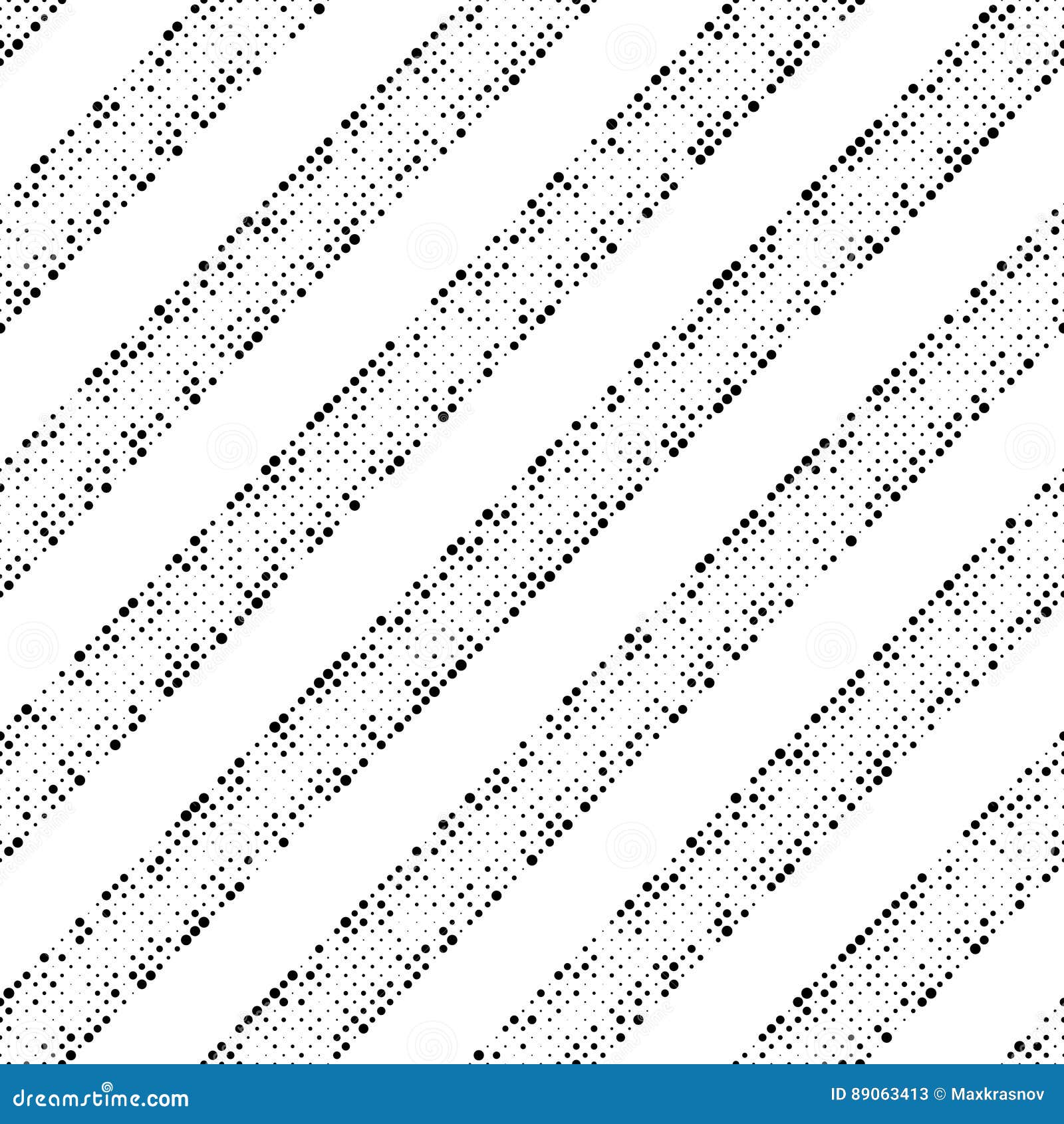 Seamless Diagonal Stripe and Circle Pattern Stock Vector - Illustration ...