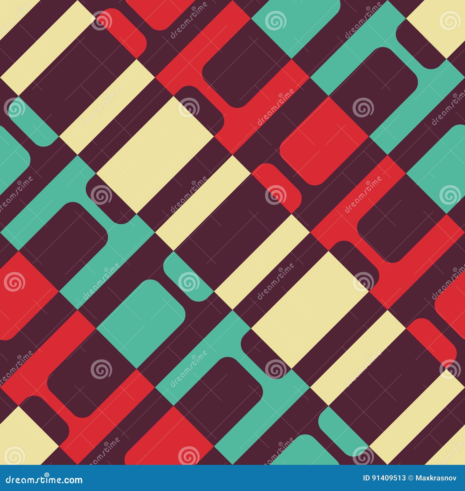 Seamless Diagonal Stripe Pattern Stock Vector - Illustration of elegant ...