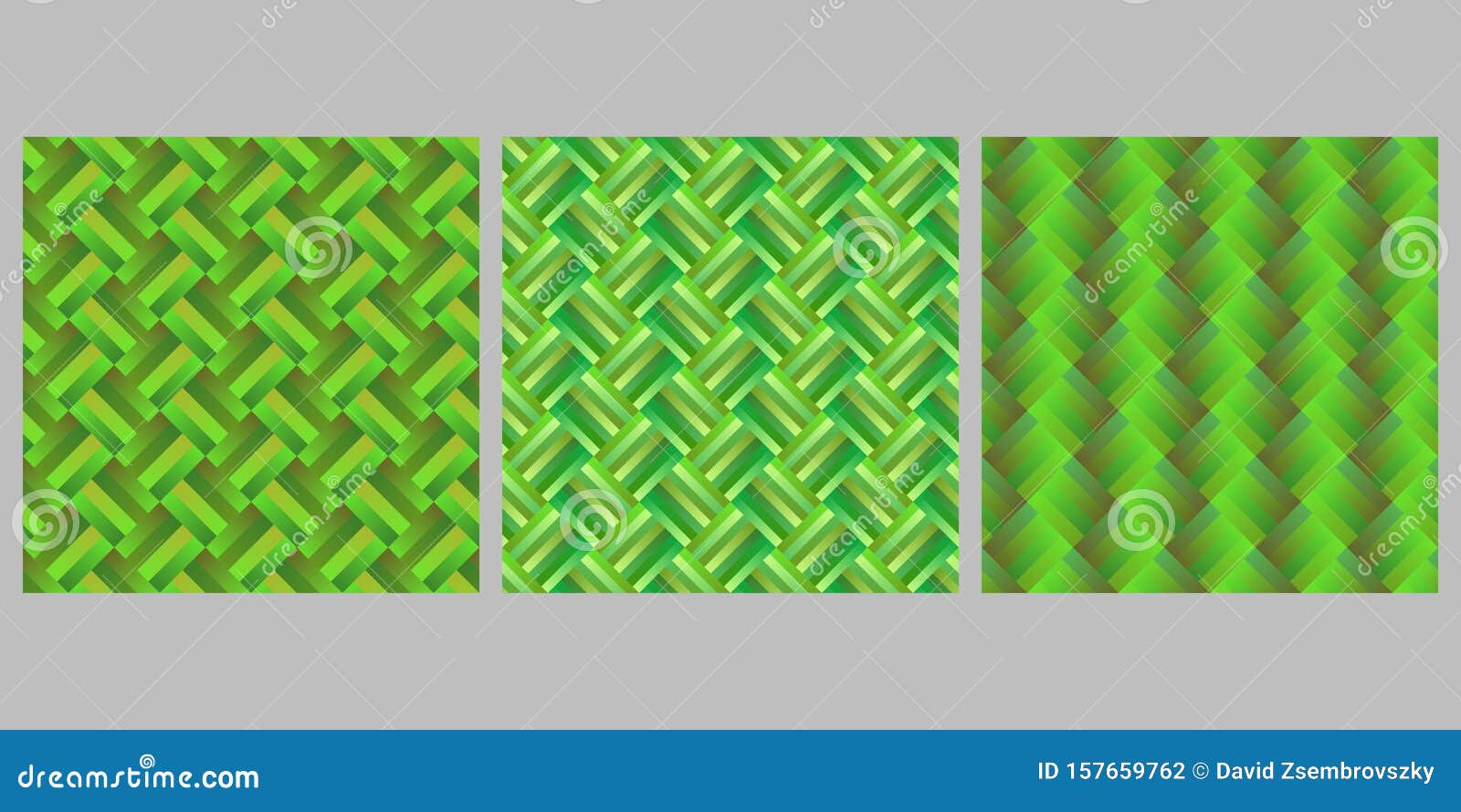Seamless Diagonal Zig-zag Stripe Pattern Background Design Set Stock Vector - Illustration of ...