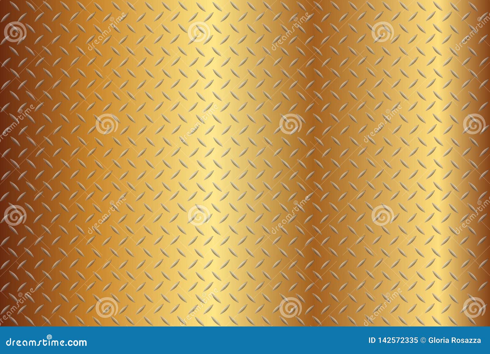 Seamless Diamond Gold Texture Background Stock Vector - Illustration of ...