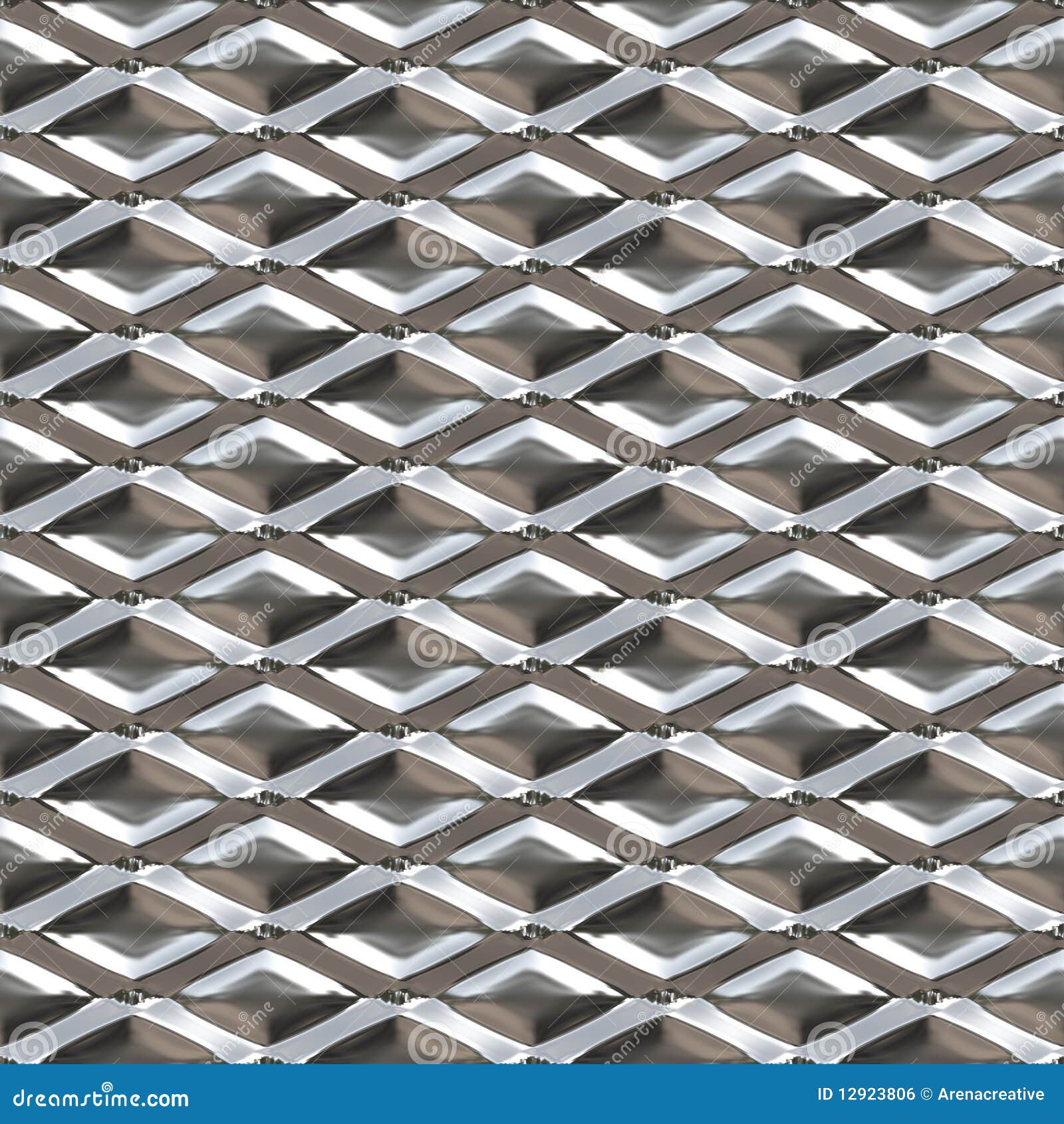 Seamless Diamond Metal stock illustration. Illustration of brushed ...