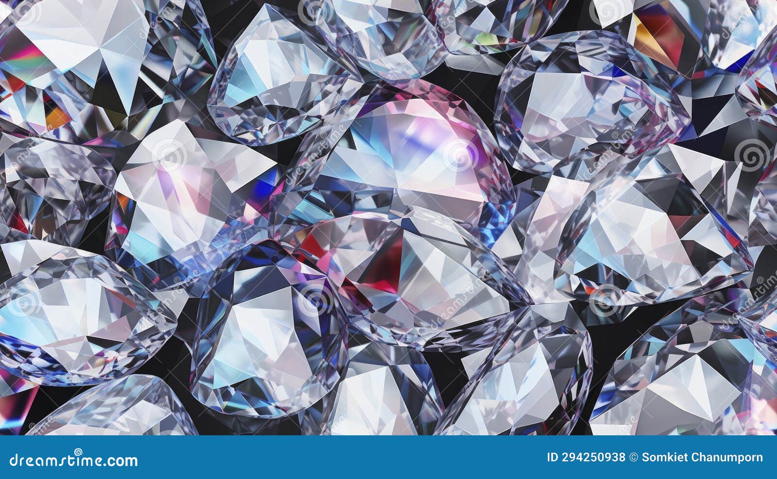 Seamless Diamond Pattern Background, Abstract Gem, Crystal Texture ...