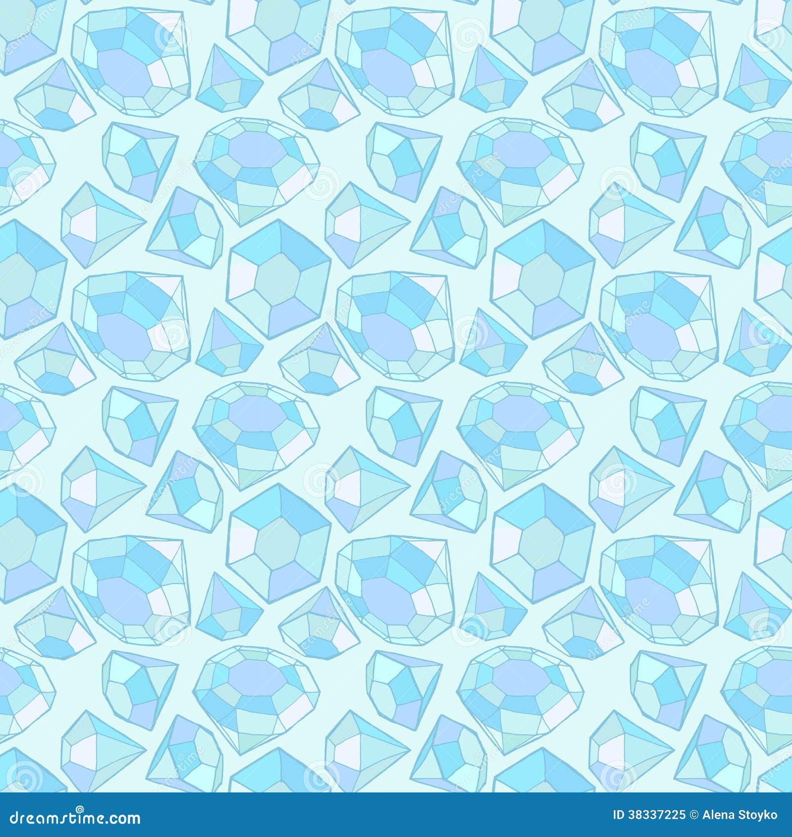 Seamless diamond pattern stock vector. Illustration of luxury - 38337225
