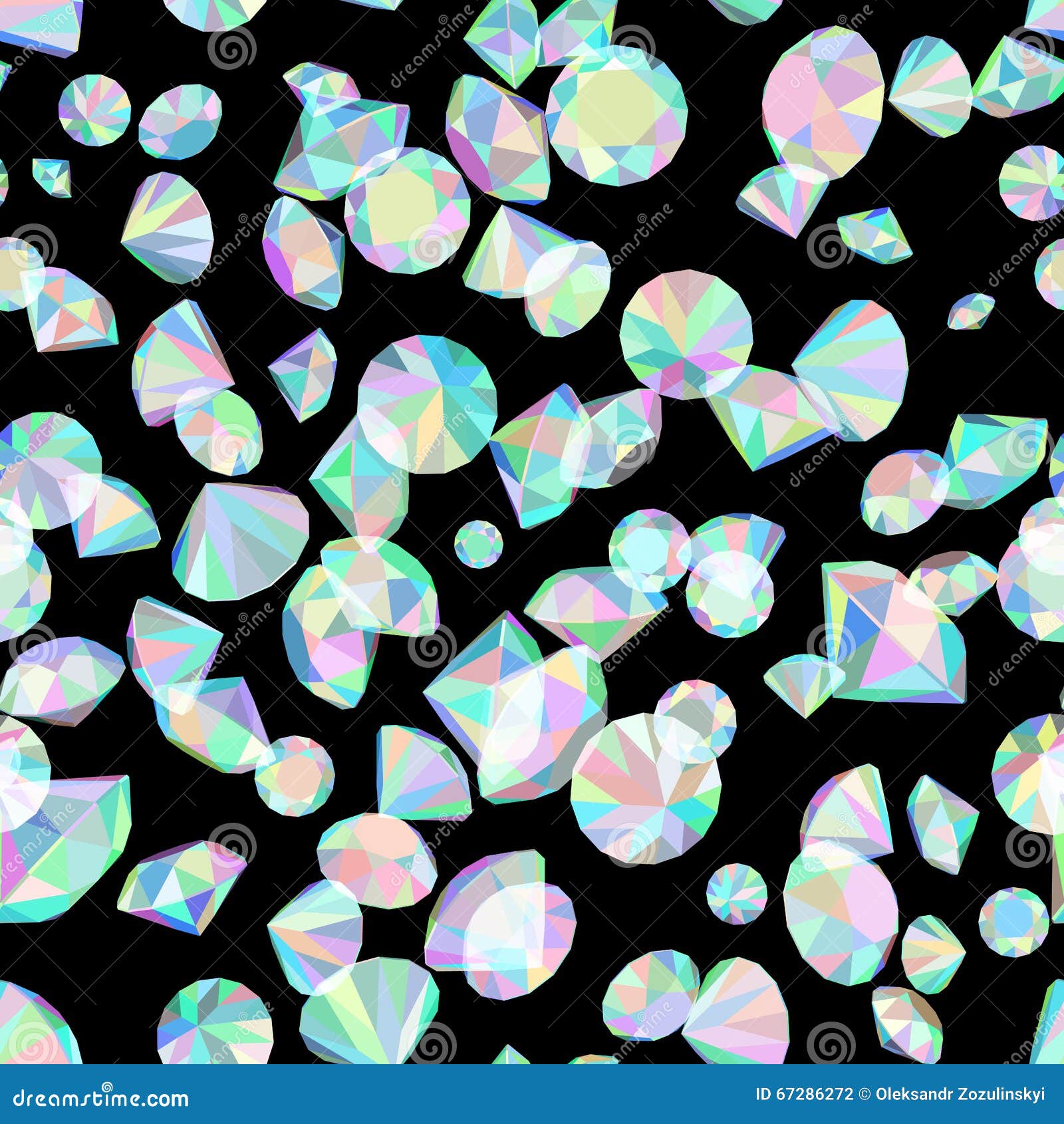 Seamless Diamond Pattern. Vector Illustration Stock Vector ...