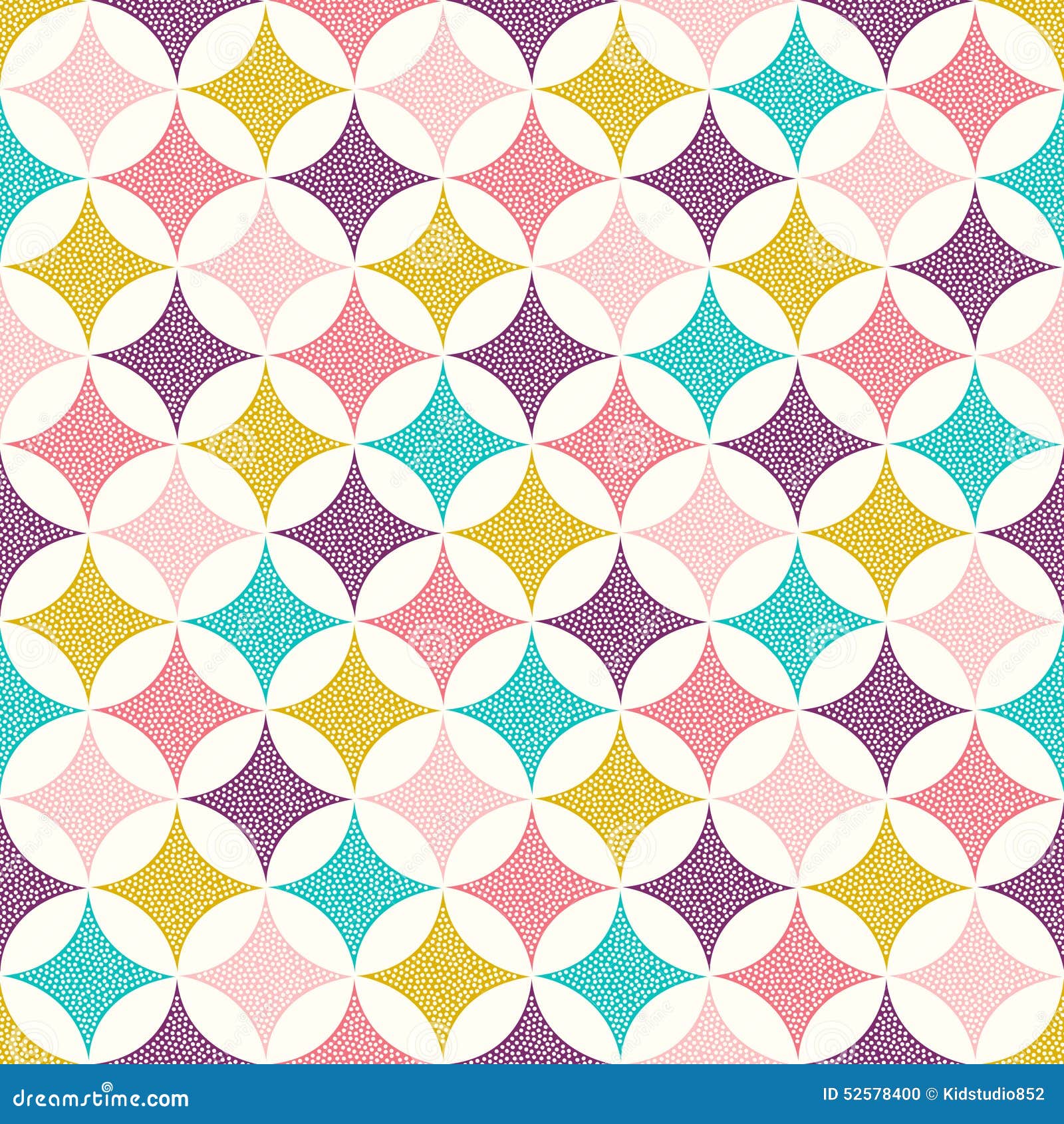Seamless Diamond Shape Background Stock Vector - Illustration of ...