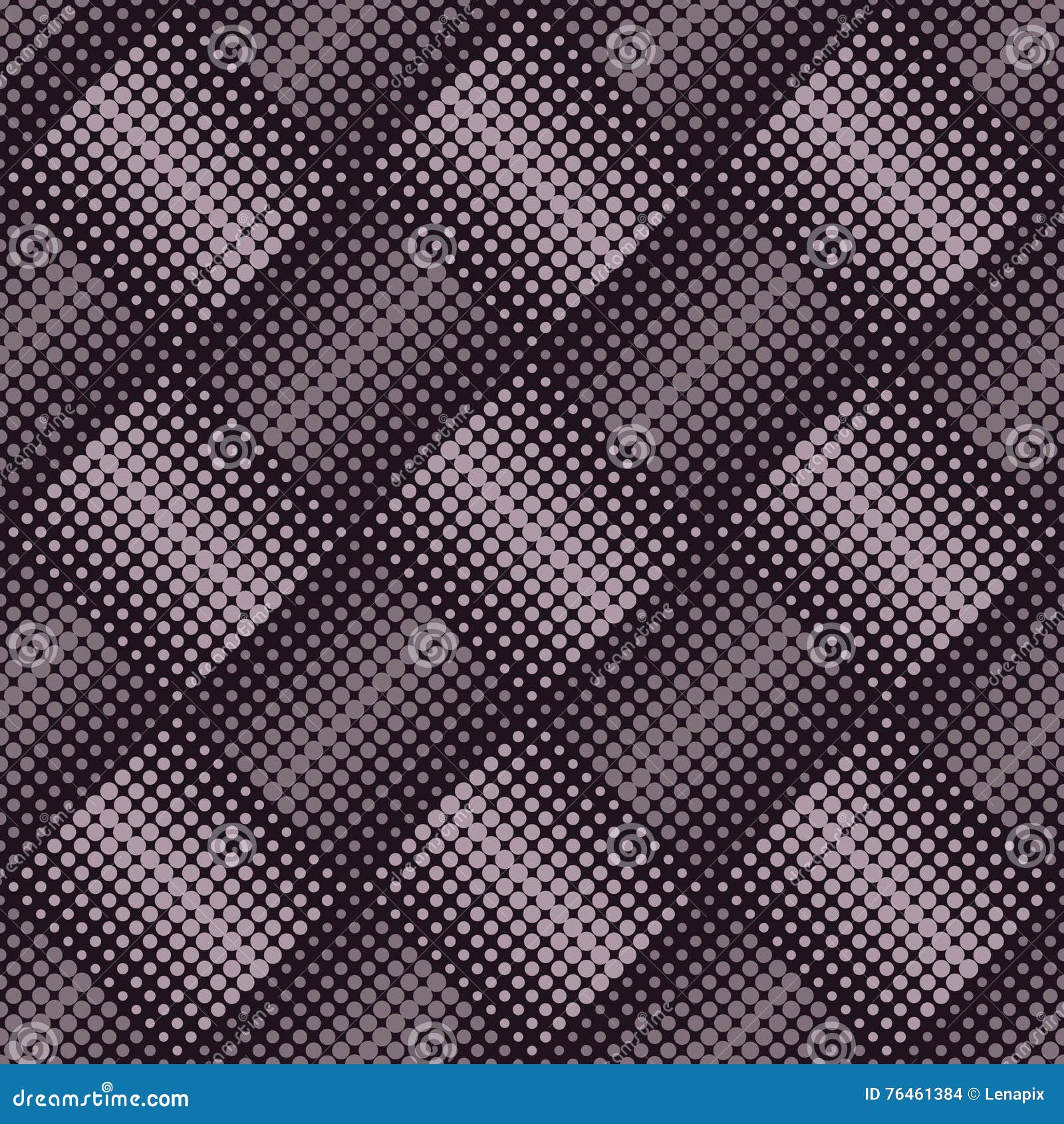 Seamless Diamond Shape Halftone Background Stock Vector - Illustration ...