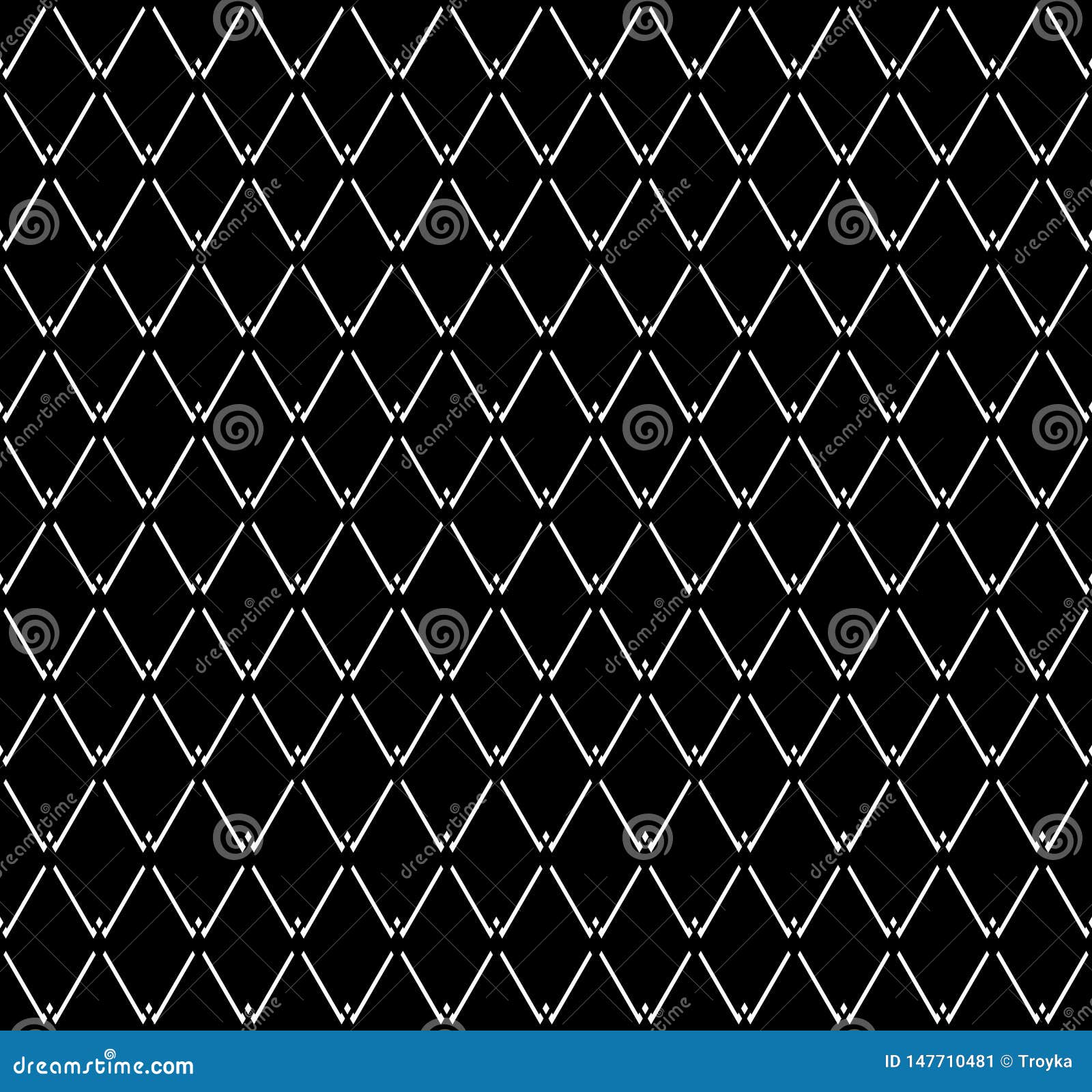 Seamless Diamonds Pattern. Geometric Texture Stock Vector ...