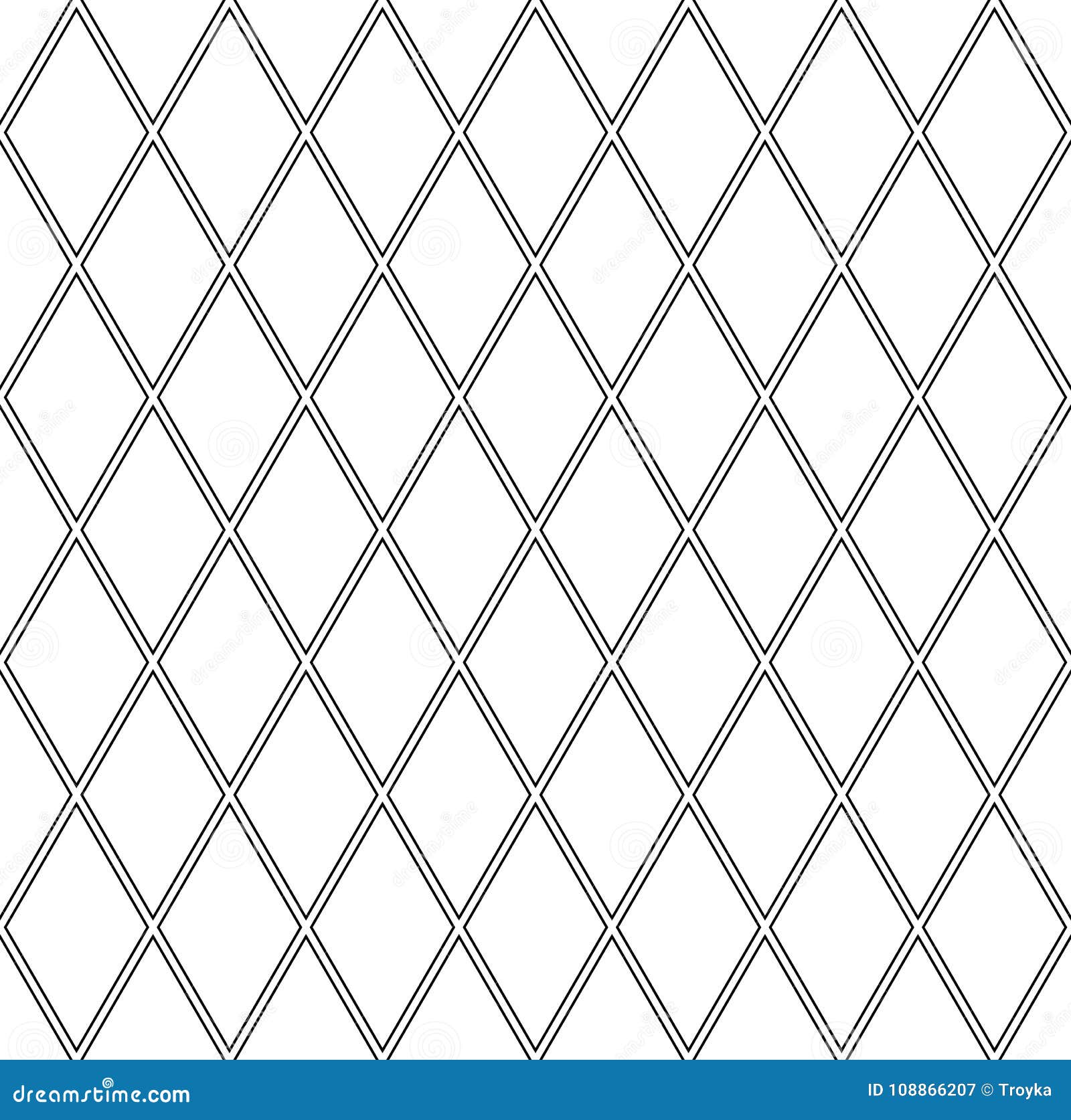 Seamless Diamonds Patterns. Geometric Latticed Texture. Stock Vector ...