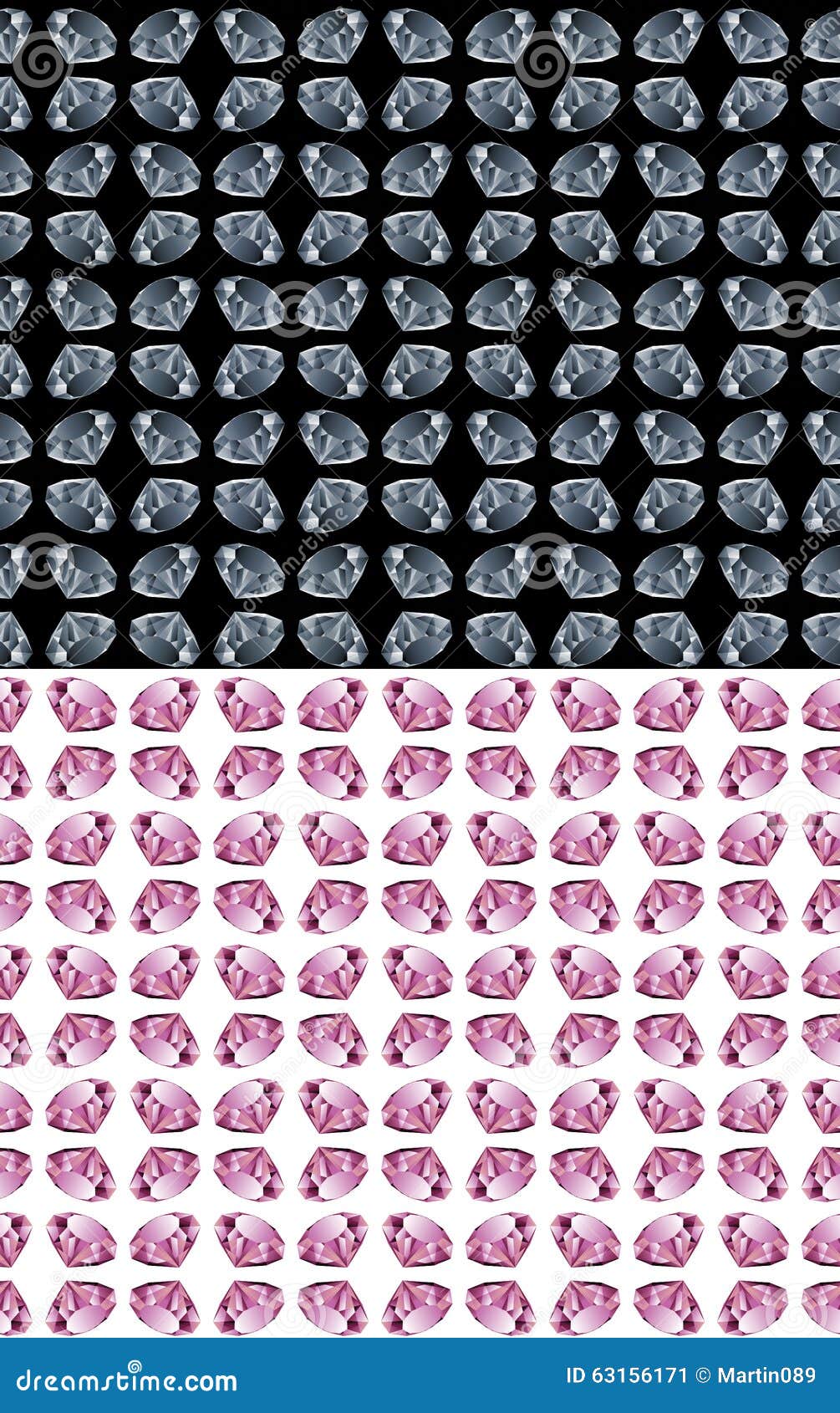 Seamless diamonds pattern stock illustration. Illustration of ...