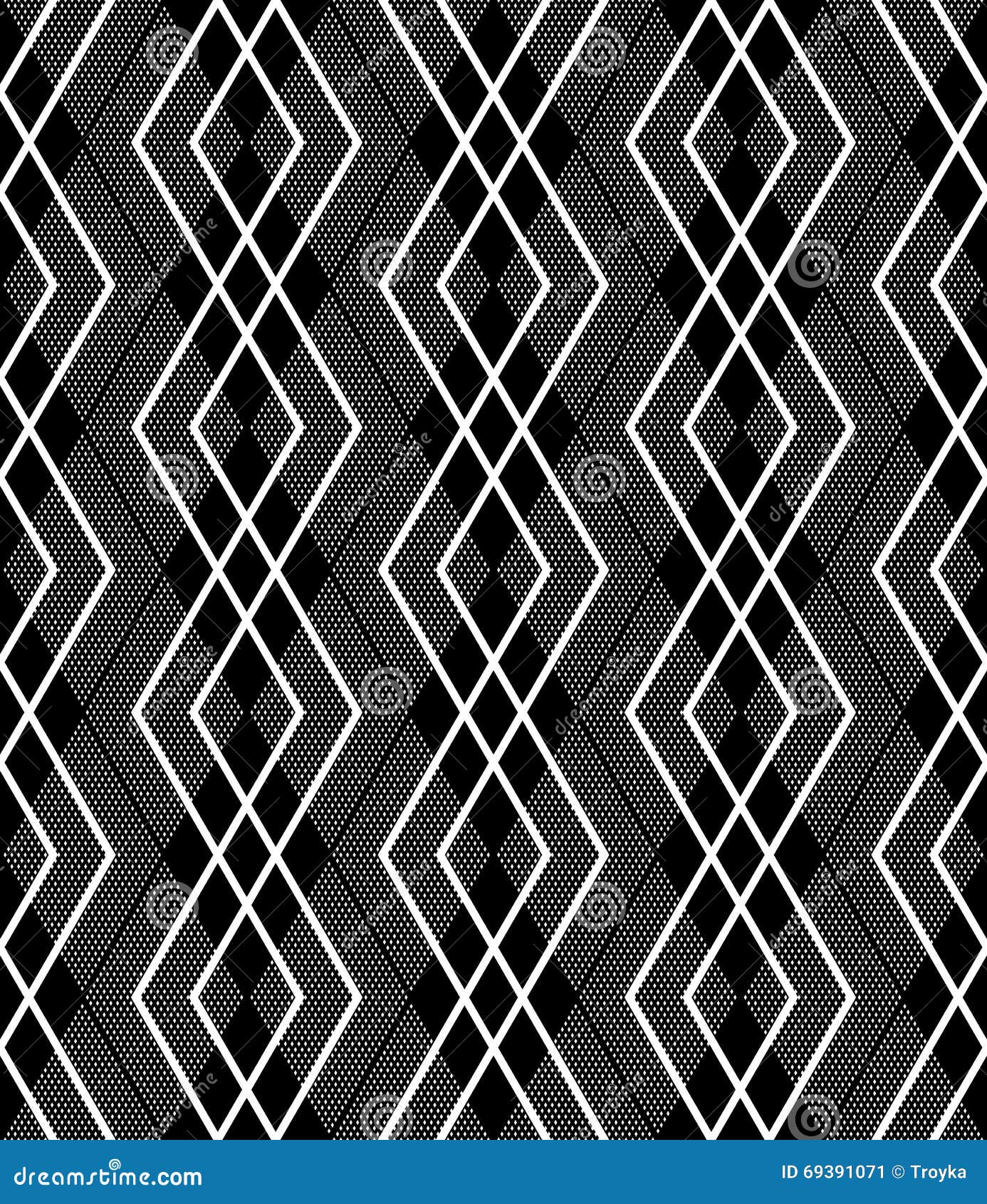 Seamless diamonds pattern. stock vector. Illustration of texture - 69391071