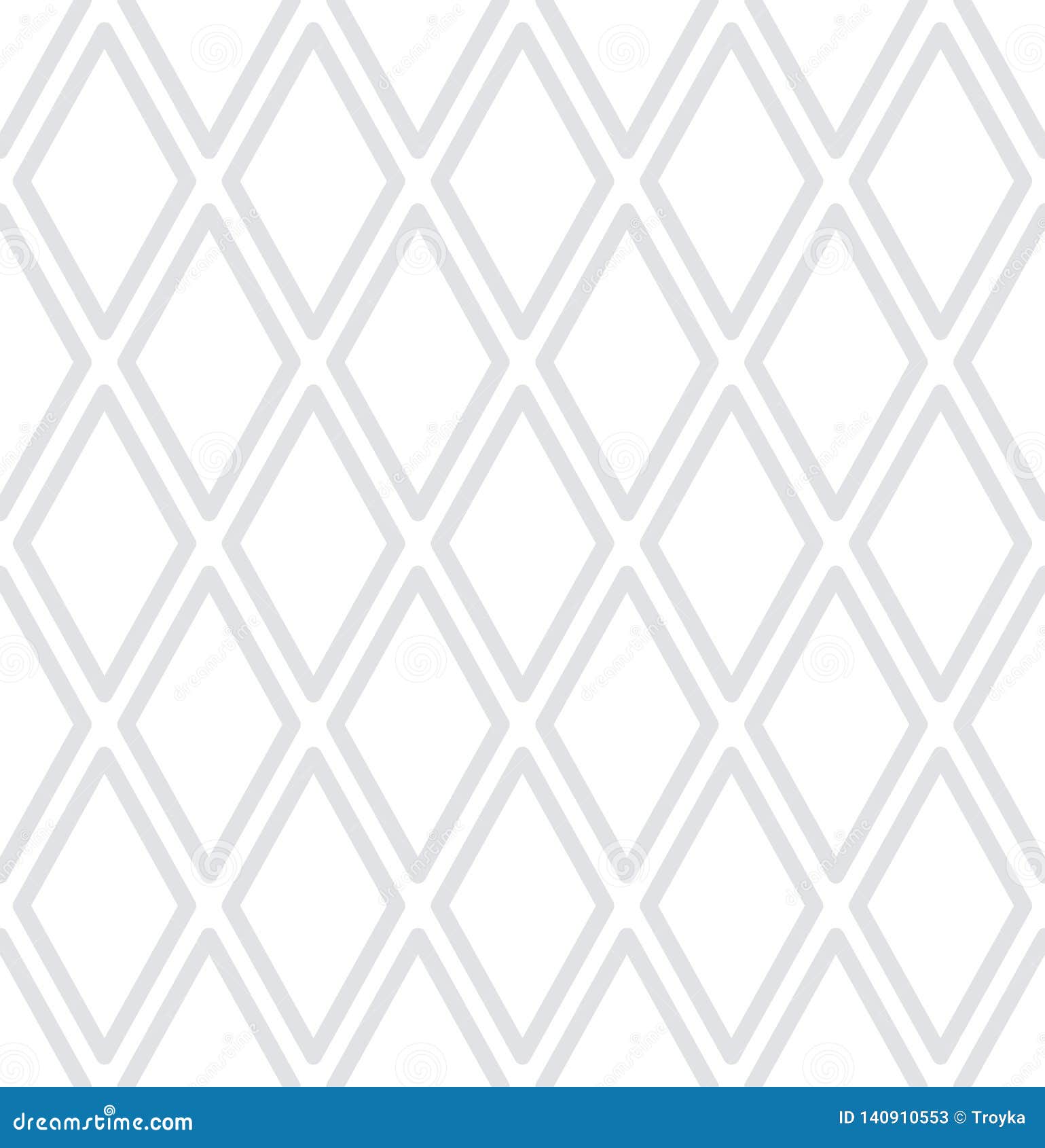 Seamless Diamonds Pattern. White Background Stock Vector - Illustration ...