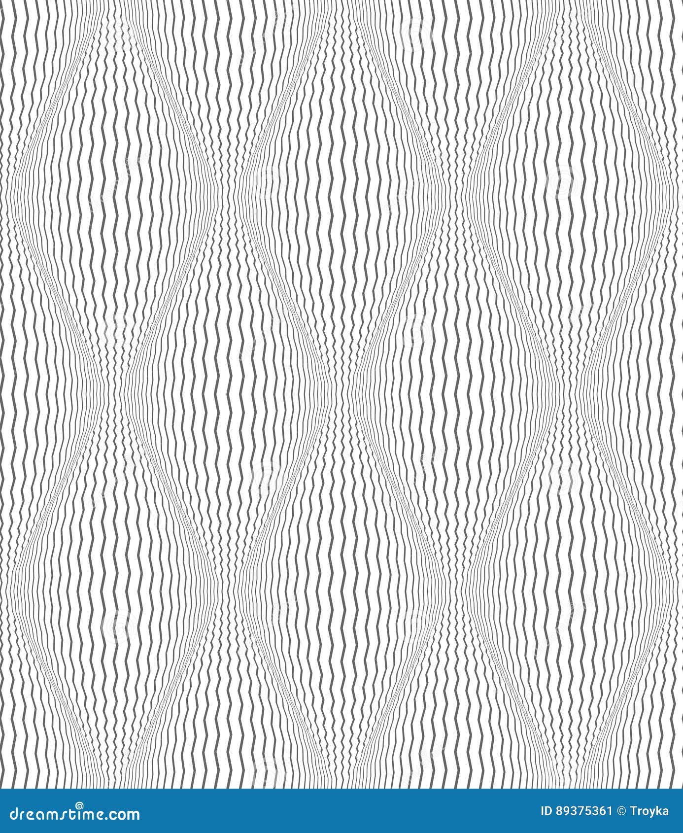 Seamless Diamonds Pattern. Zigzag Lines Texture. Stock Vector ...