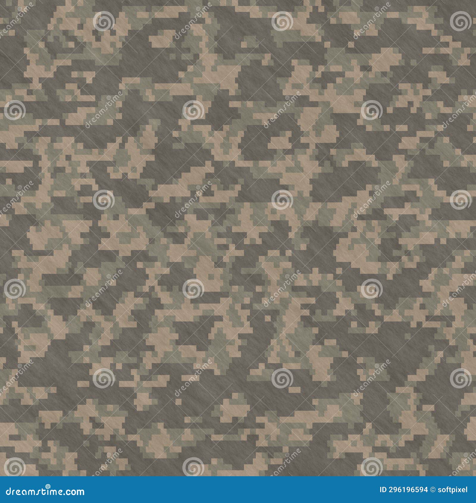 Seamless Digital Pixel Ukrainian Army Camouflage Texture Stock ...