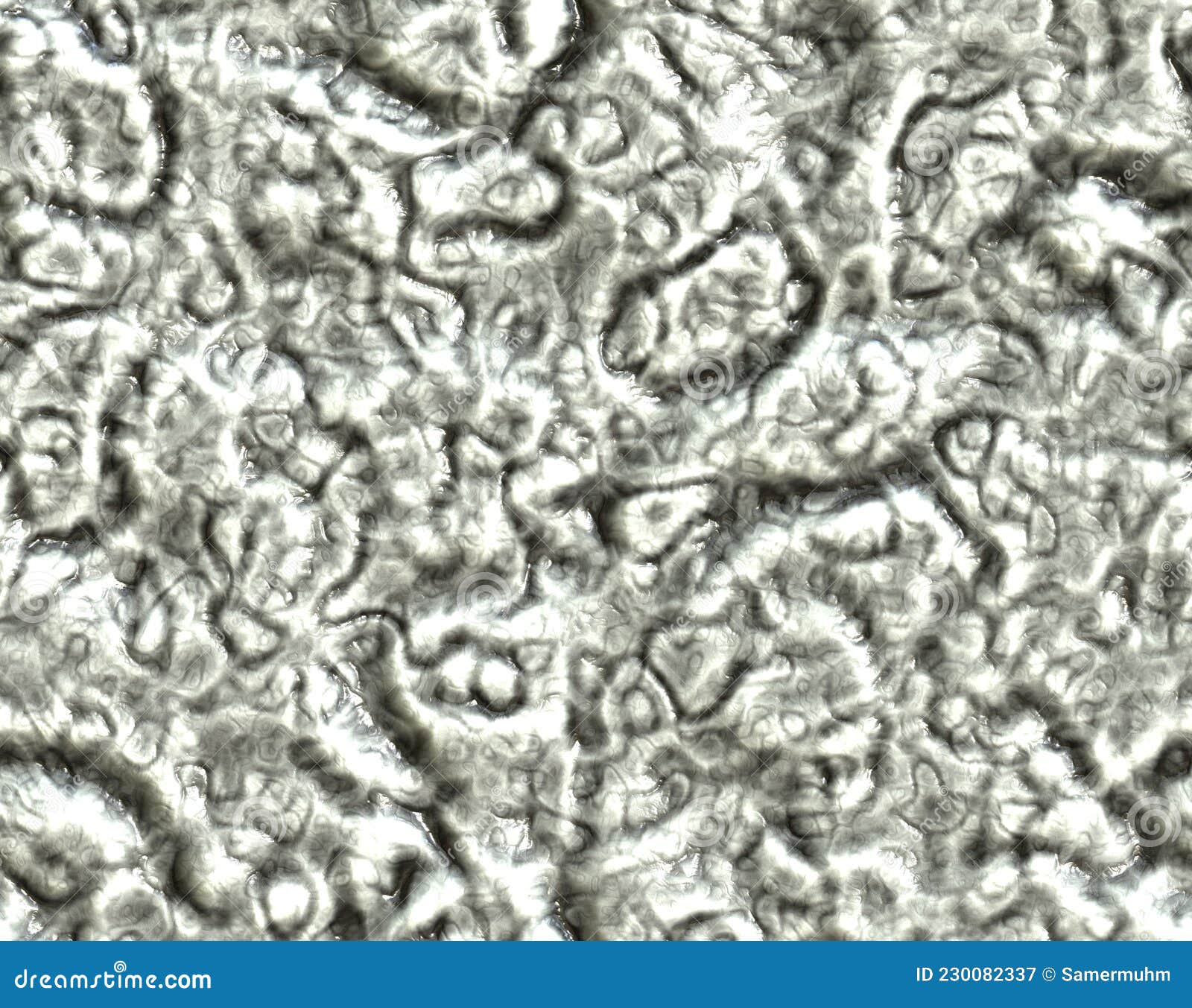 Seamless Digital Illustration Pattern, Abstract 3D Design, Plasma ...