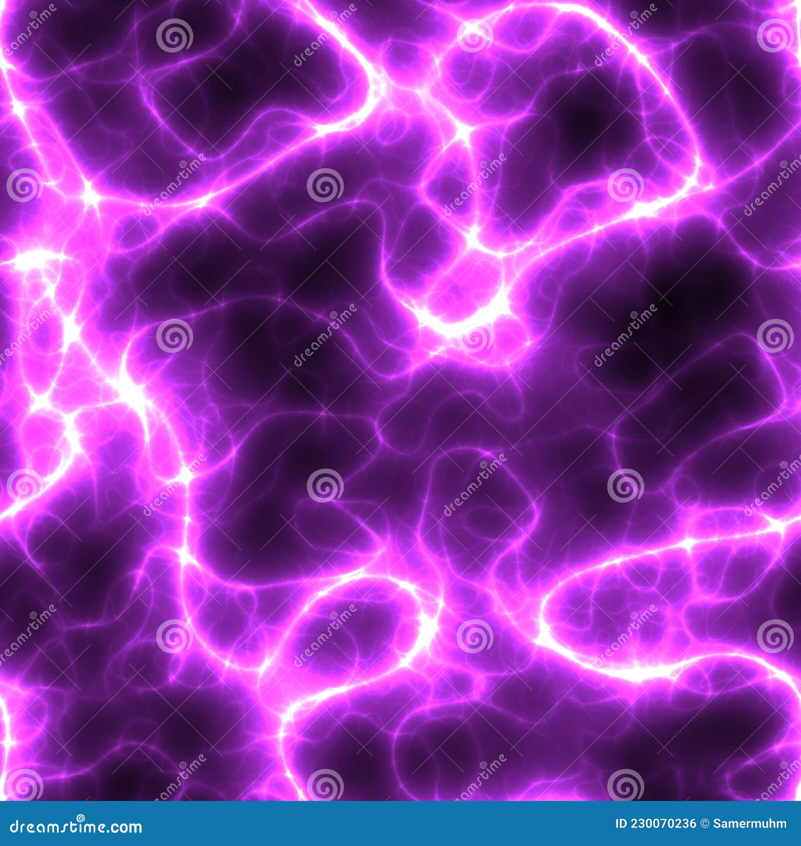 Seamless Digital Illustration Pattern, Abstract Design, Electric ...