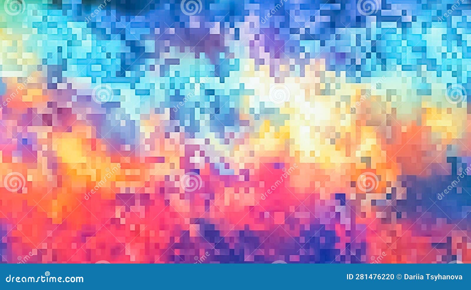 Seamless Digital Pixel Glitch Abstract Error Background Overlay Pattern ...