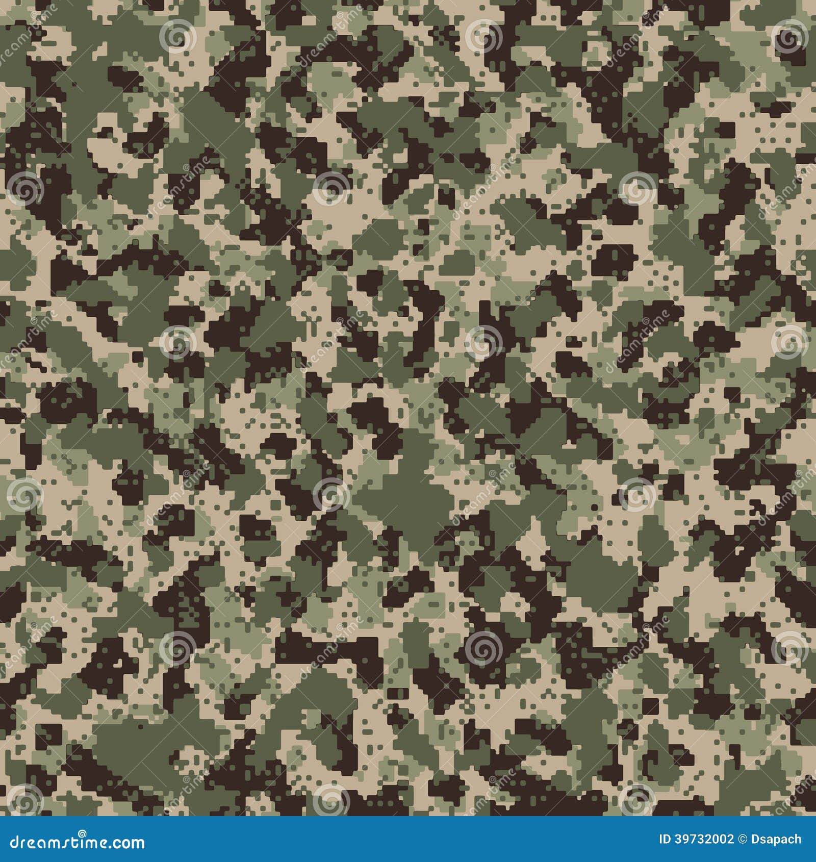 Seamless Digital Universal Camo Stock Vector - Illustration of ...