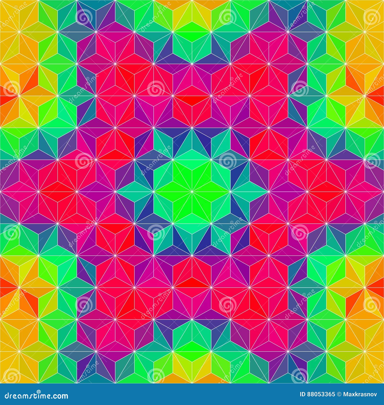 Seamless Disco Pattern stock vector. Illustration of geometric - 88053365