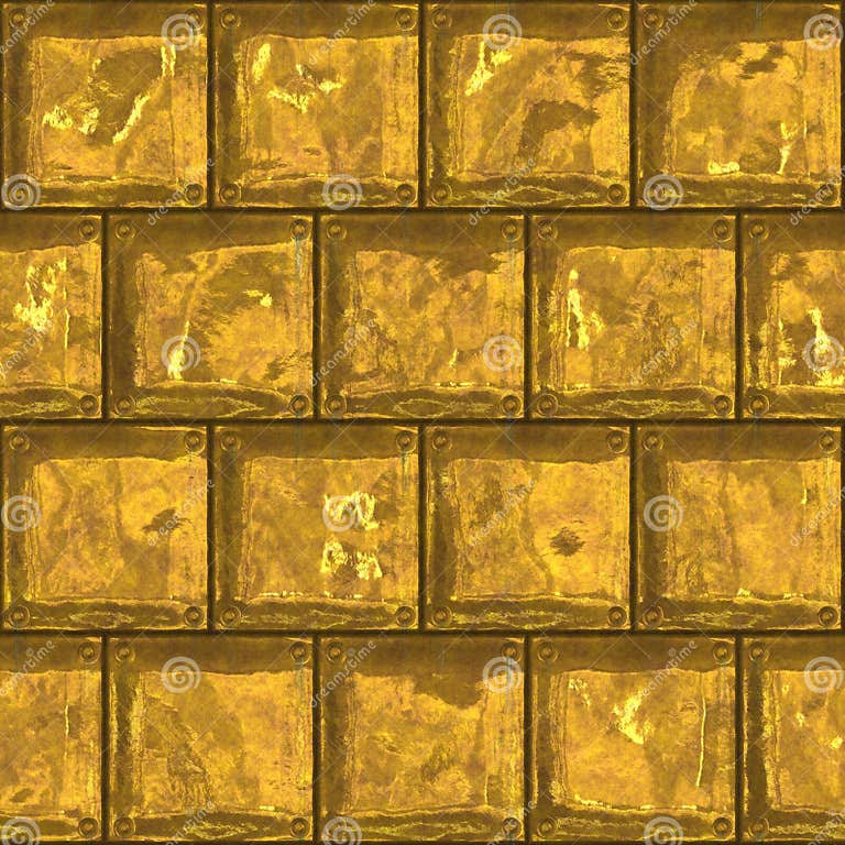 Seamless Distorted Sheet Metal Background Stock Illustration ...