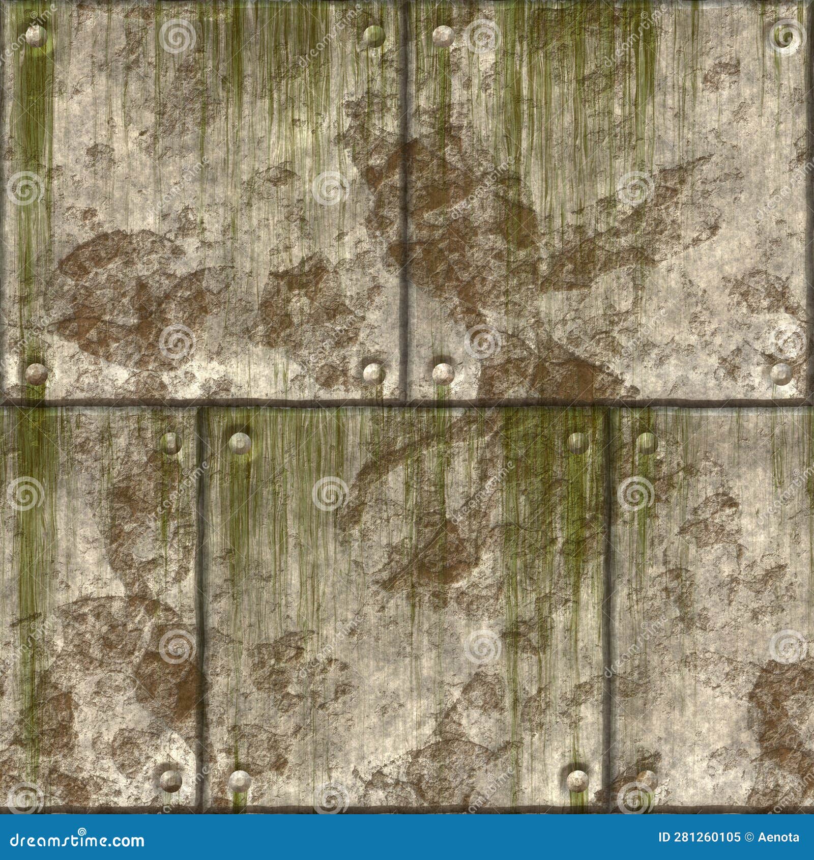 Seamless Distorted Sheet Metal Background Stock Illustration ...