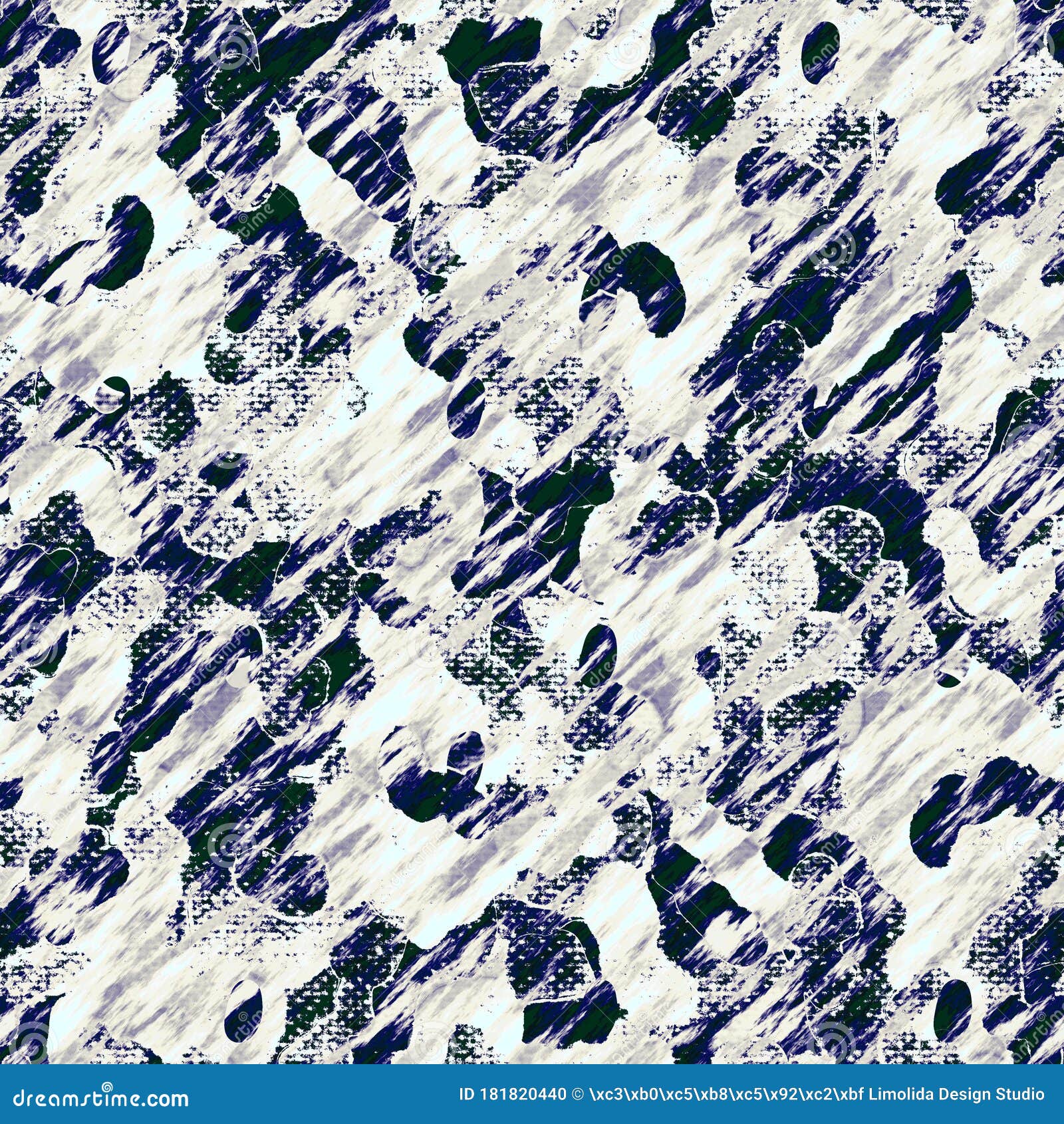 Seamless Distressed Glitch Blur Woven Texture Background. Speckled ...