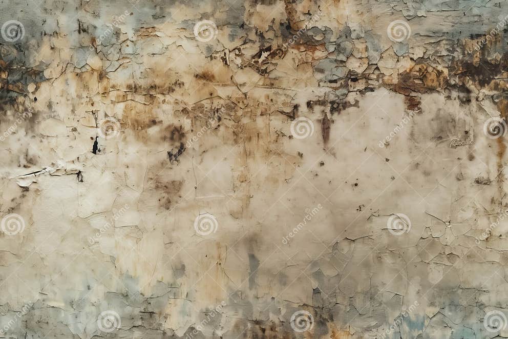 A Seamless Distressed Plaster Wall Background Texture. Generative Ai ...