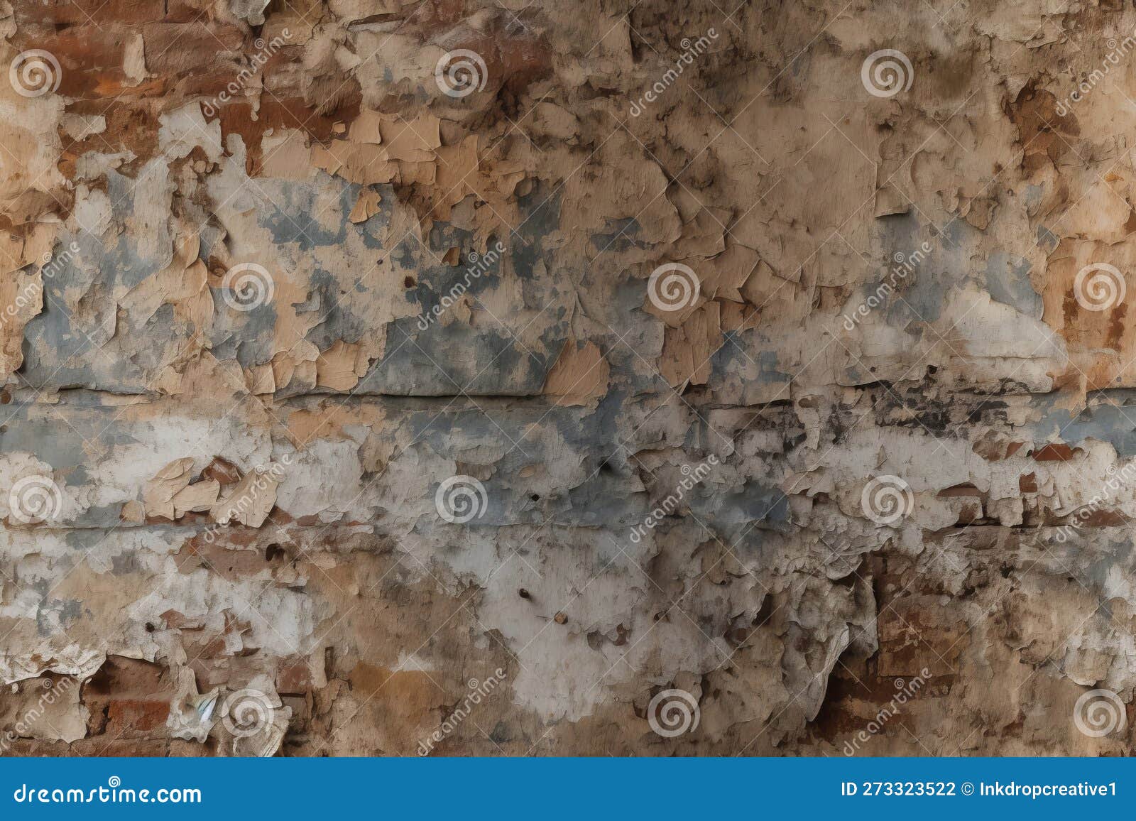 A Seamless Distressed Plaster Wall Background Texture. Generative Ai ...