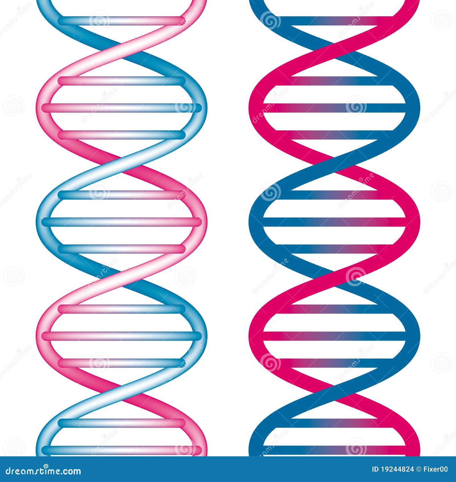 Seamless DNA Symbol Stock Images - Image: 19244824