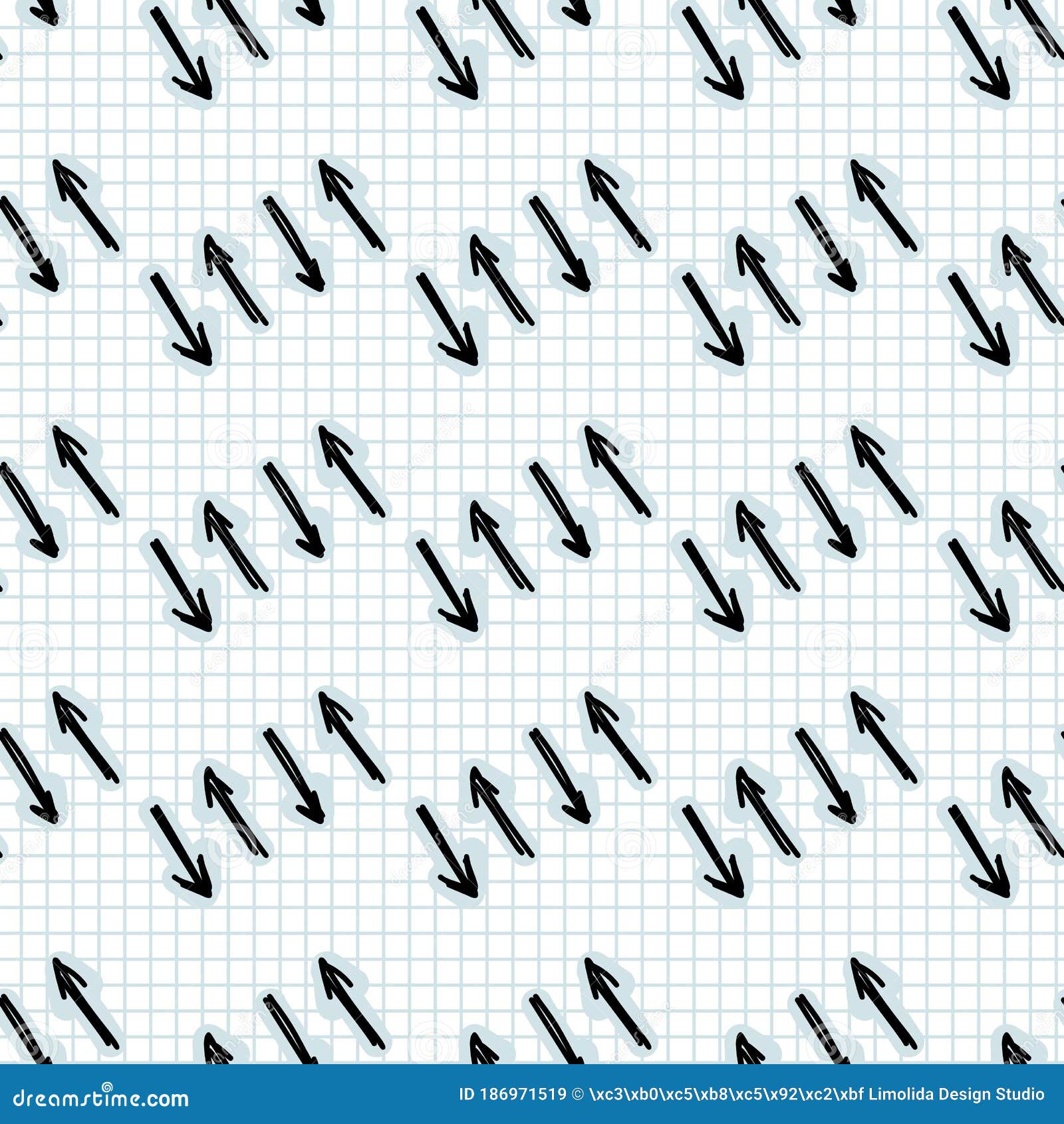 Simple Narrow Alphabet. Thin Handwritten Doodle Font. Vector Handdrown ...